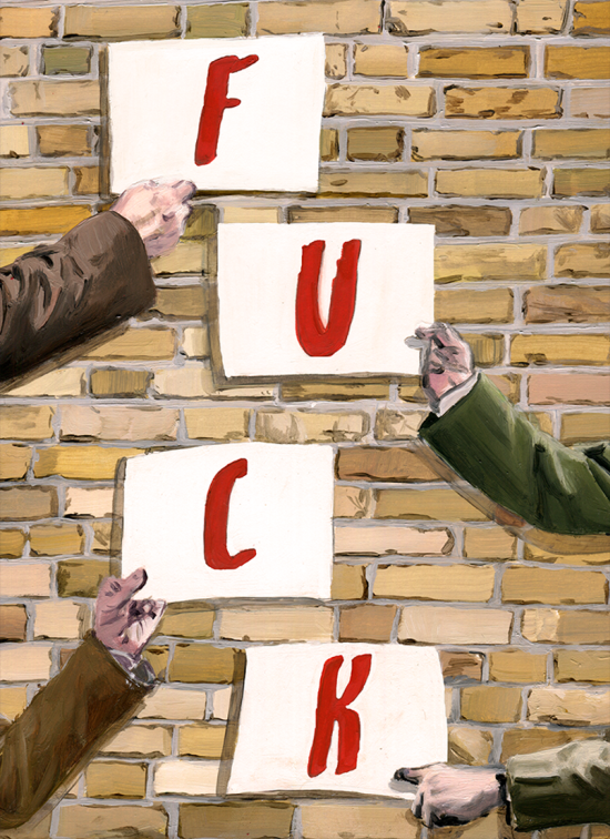 Alice Tye Paints Iconic Artistic Duo Gilbert and George | LBBOnline