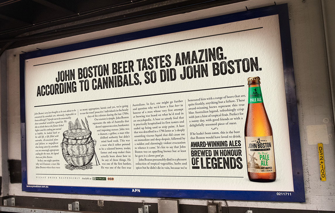 John Boston Taps Into The Legend With 'Brewed in Honour of Legends ...