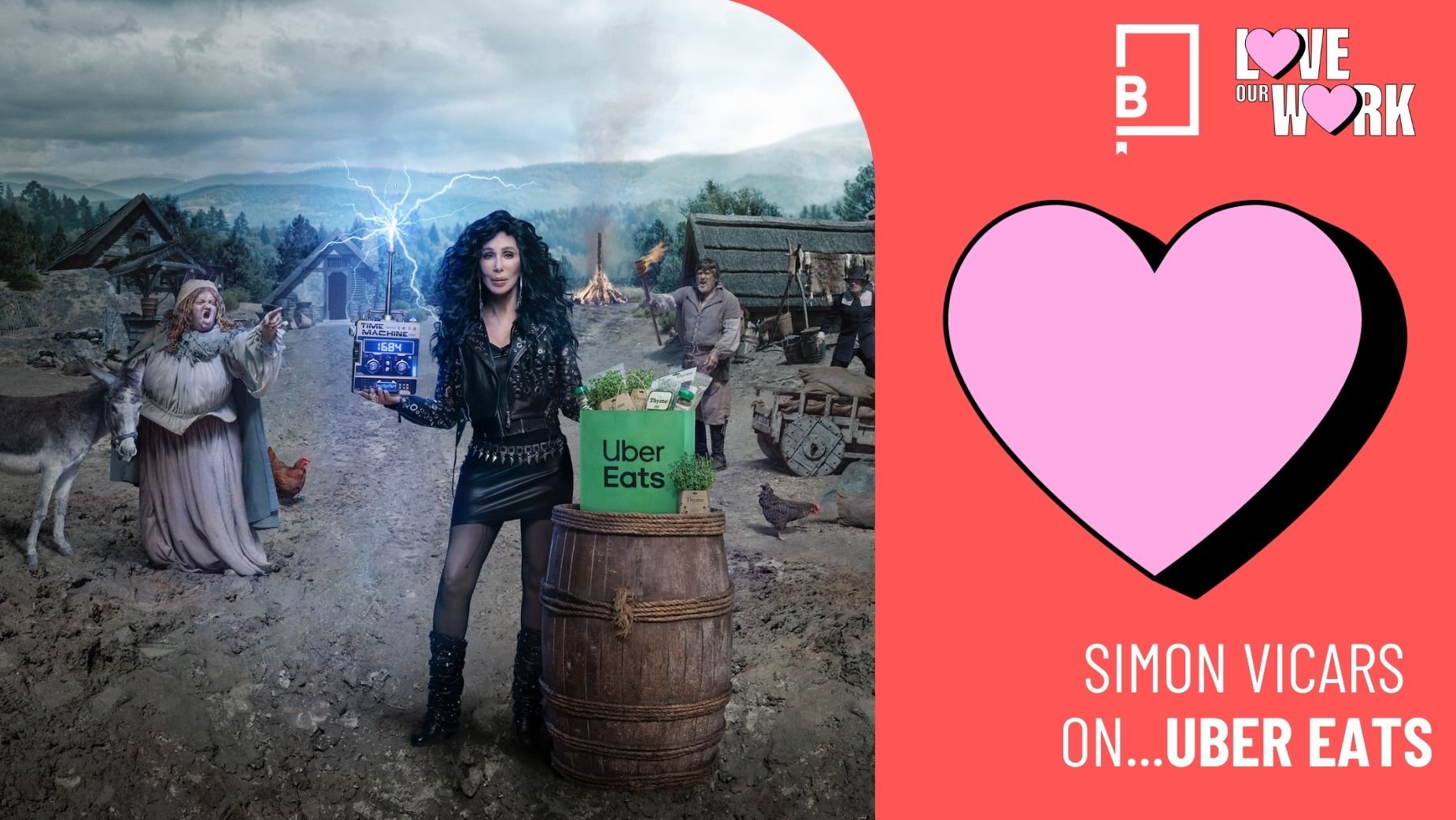 Love Our Work: Simon Vicars on Uber Eats' Cher Spot | LBBOnline