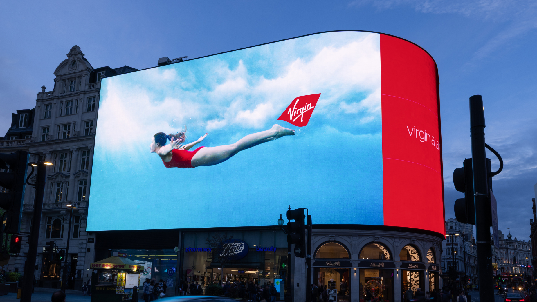 Virgin Atlantic's Landmark OOH Invites Customers to Dive Into Life ...