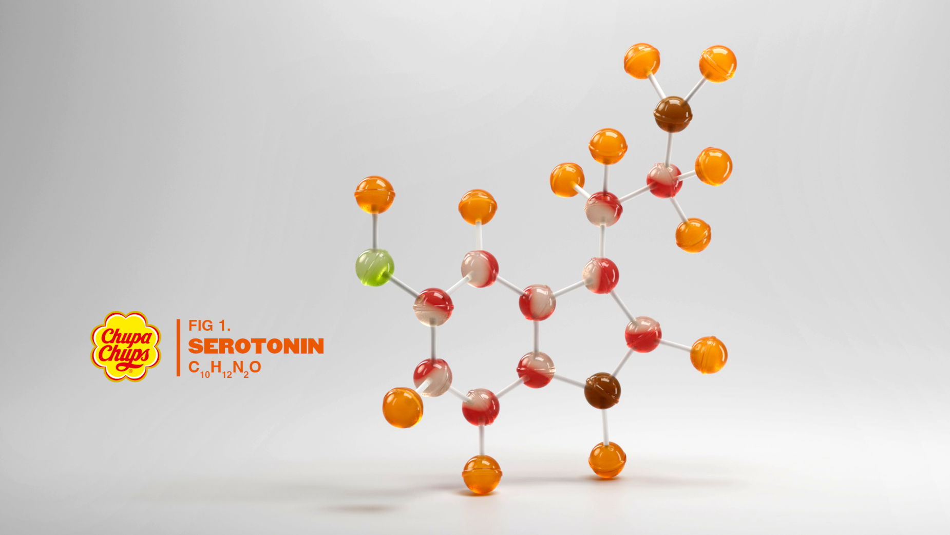 Chupa Chups' Iconic Lollipop Makes Up Molecules of Fun | LBBOnline