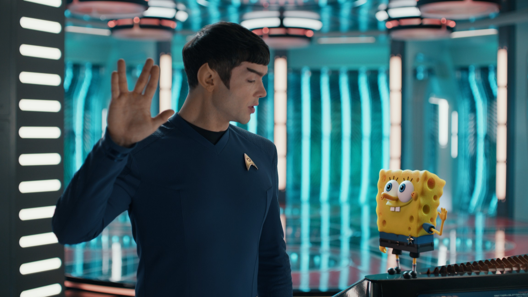 SpongeBob SquarePants Joins Star Trek Crew in Paramount+ Mashup | LBBOnline