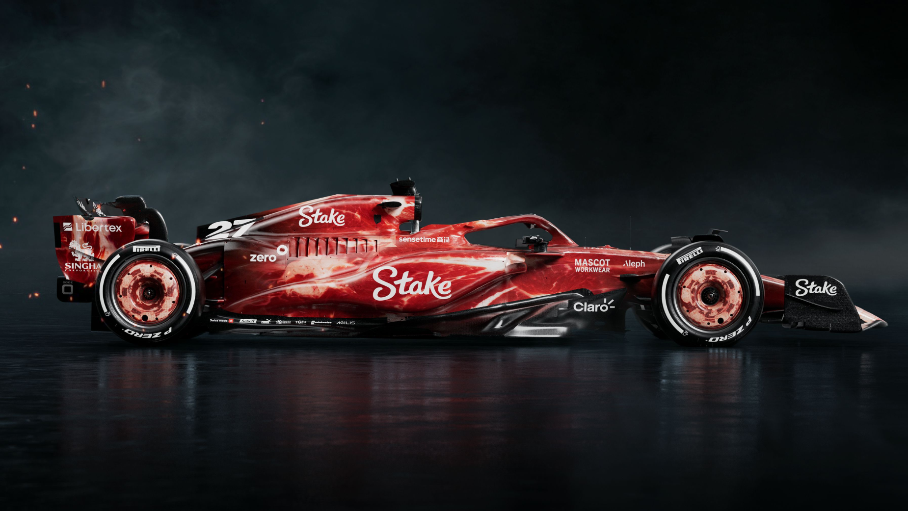 Stake.com Shocks F1 Racing World with a Meaty Makeover | LBBOnline