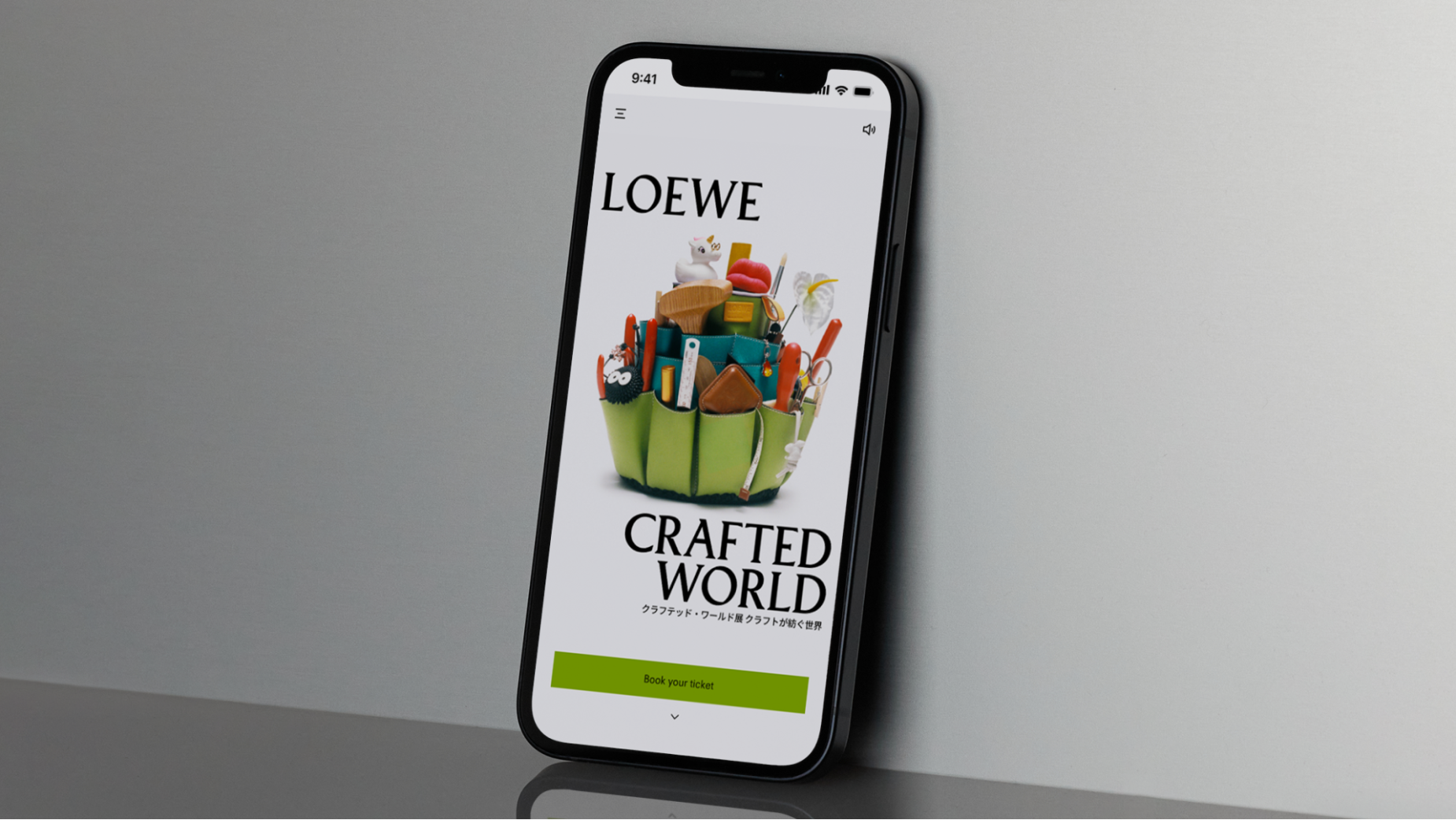 LOEWE’s ‘Crafted World’ Touches Down in Tokyo with Digital Experience from Stink Studios | LBBOnline
