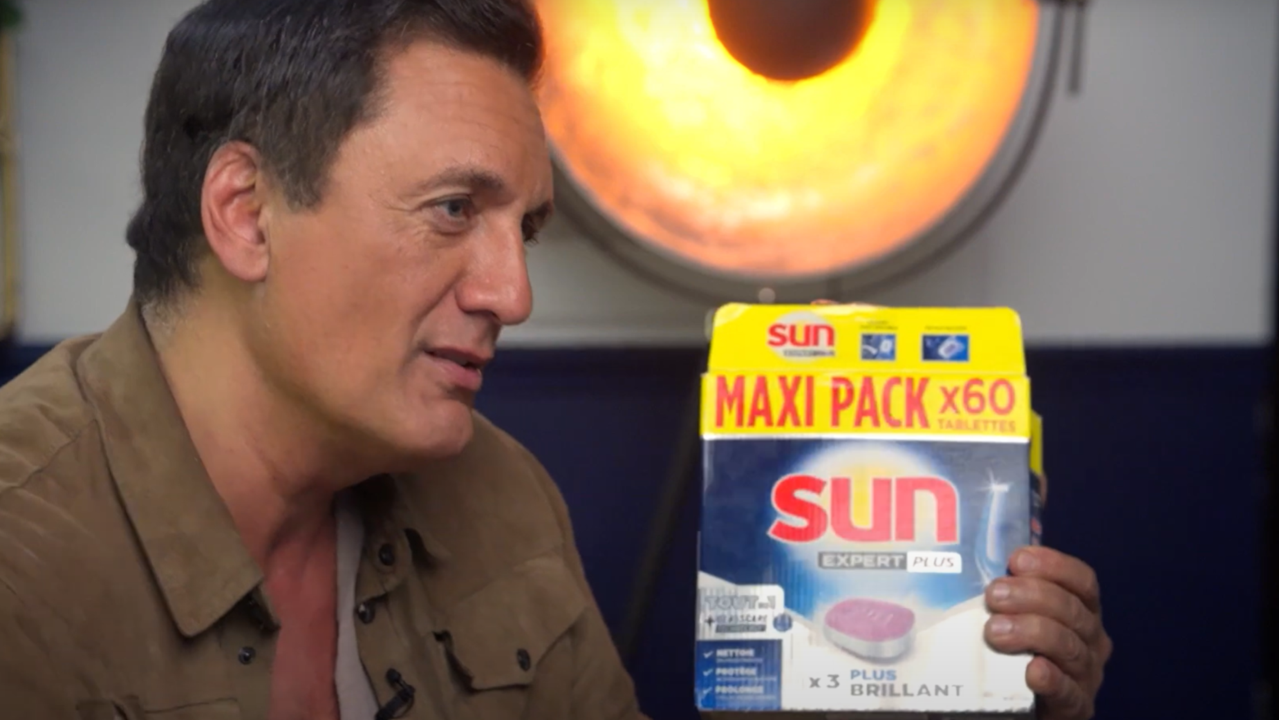 French Singer Dany Brillant Takes on Dishwasher Brand SUN | LBBOnline