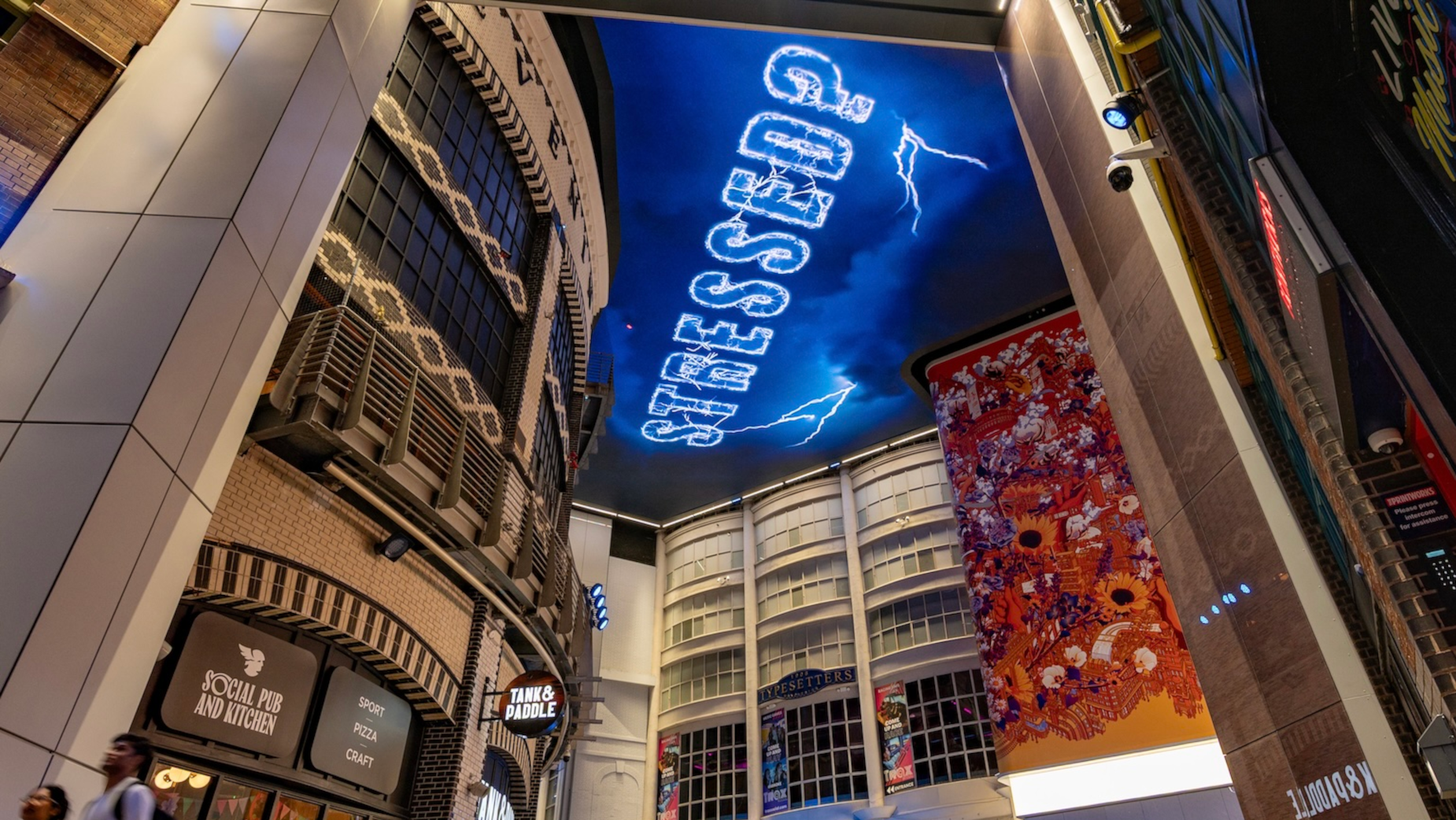 Frazzled and Revolt's Digital Sky Ceiling Gets Brits Talking About ...