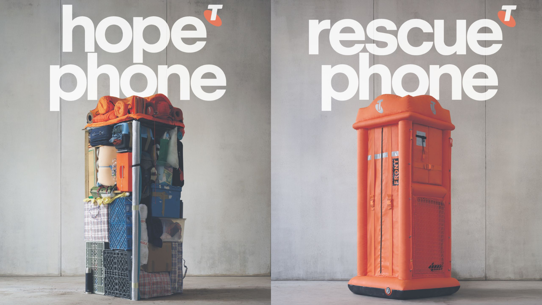 Telstra Reimagines Phone Boxes as Lifelines in Symbolic Campaign ...