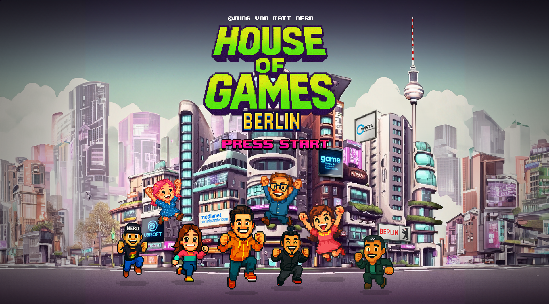 JvM NERD Wins Brand Development for Berlin’s New Gaming Hub | LBBOnline