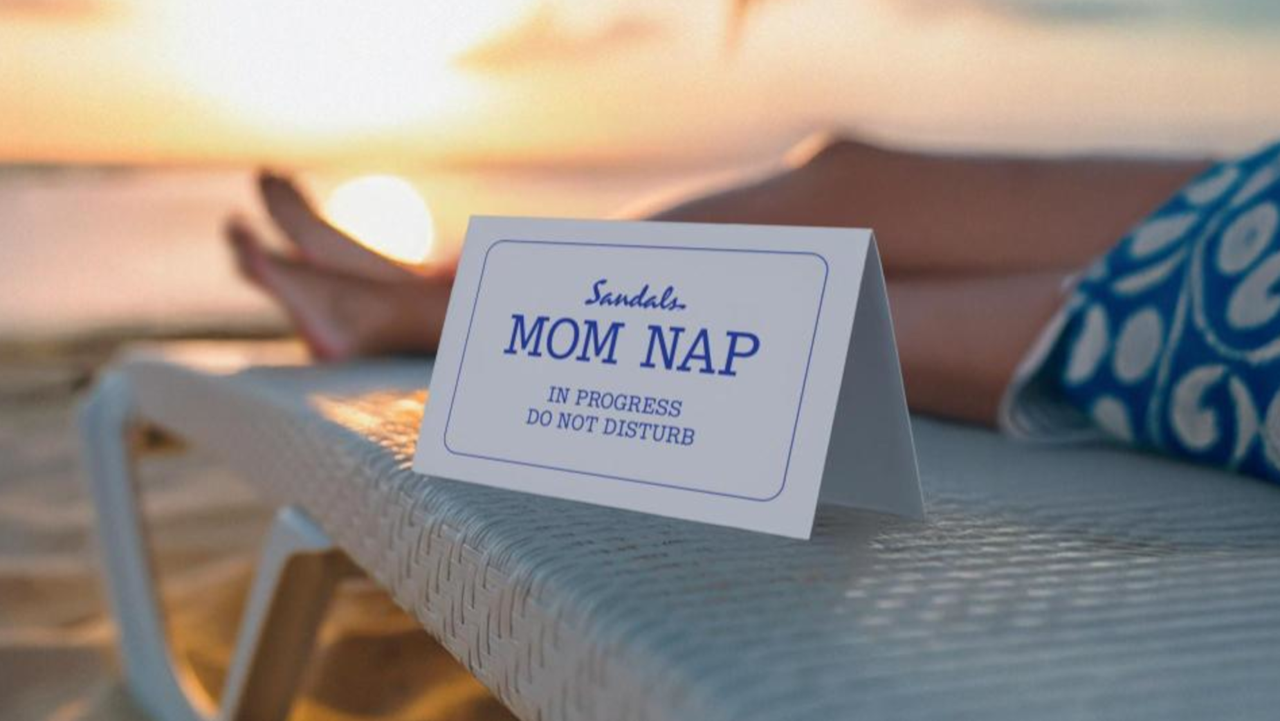 Sandals Resorts Offer the Ultimate 'Mom Nap' This Mother's Day | LBBOnline