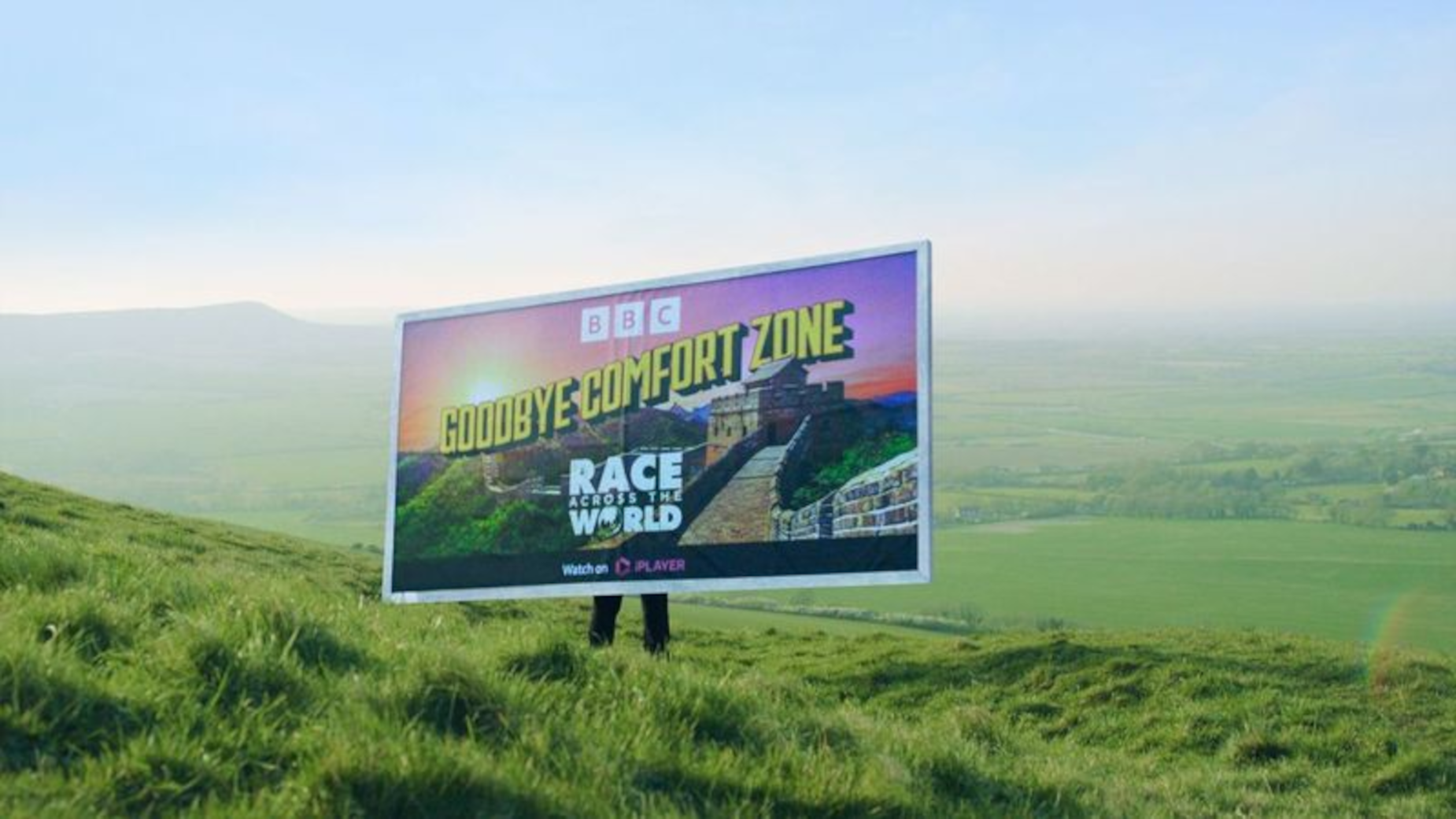 This Backpack Billboard Invites You to Race Across the World | LBBOnline