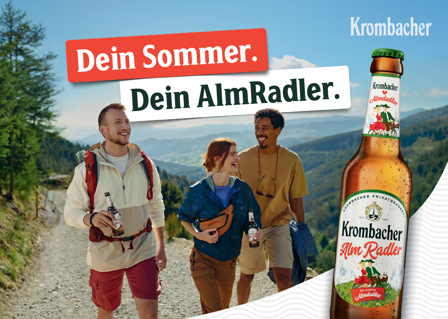 German Beer Company Krombacher Unites All Radler Products in a Summer ...