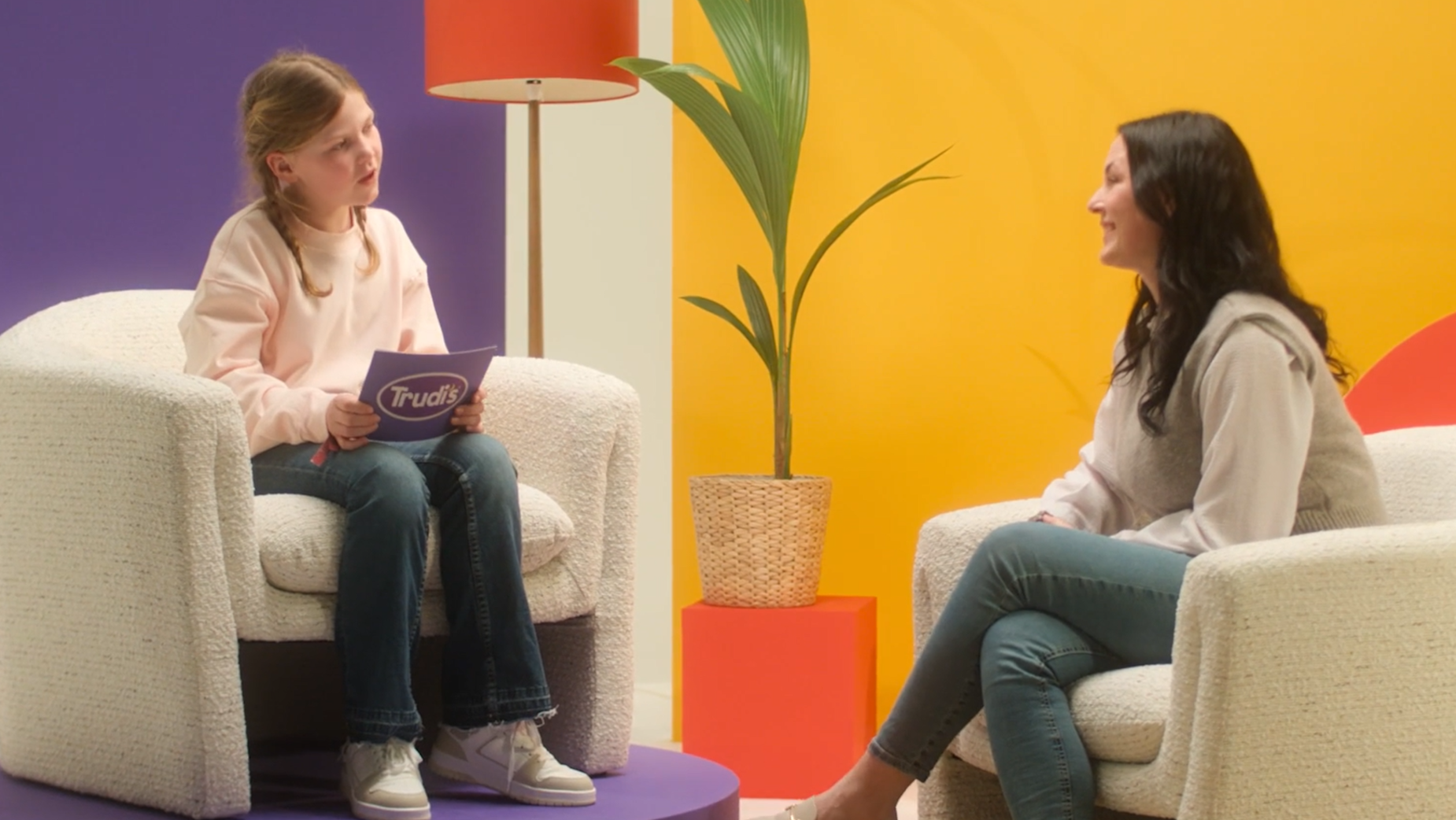 Little Voices Ask Big Questions with Banana Brand Trudi’s | LBBOnline