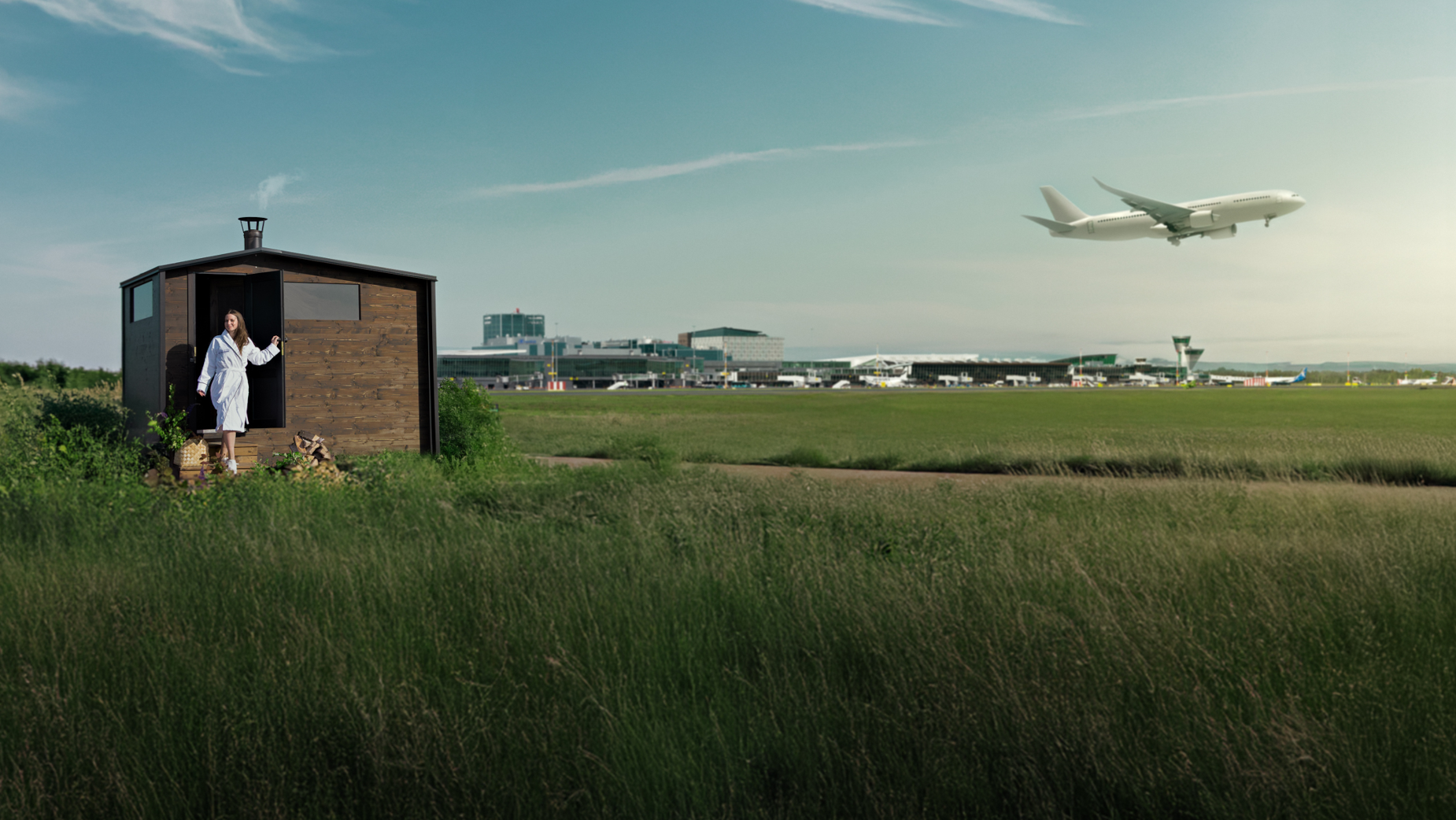 Finavia Opens World’s First Runway Sauna at Helsinki Airport | LBBOnline