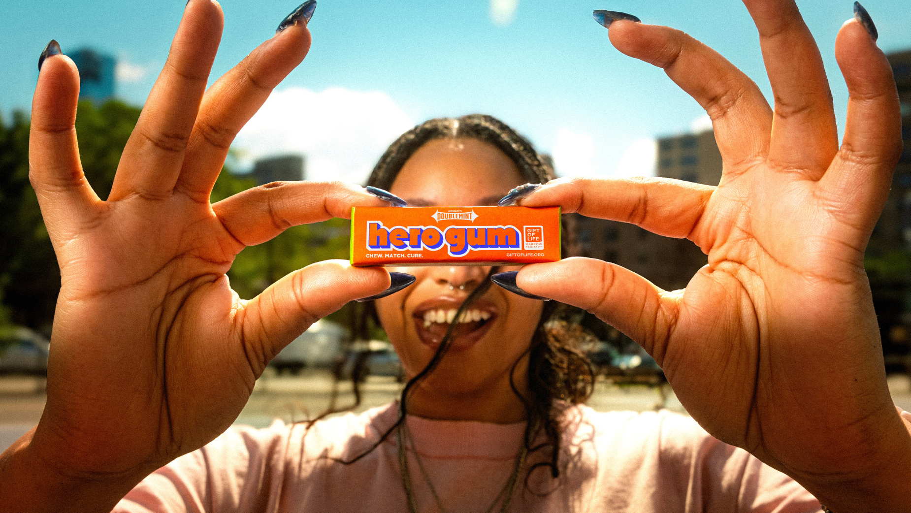 adam&eveDDB NY Turns Chewing into Chance to Save a Life with 'Hero Gum ...