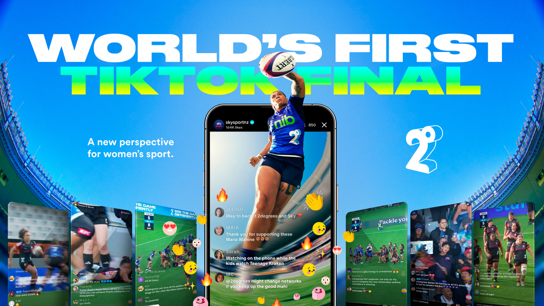 TBWA\NZ’s TikTok Women’s Rugby Tournament Drove 3% Brand Rep Lift for ...