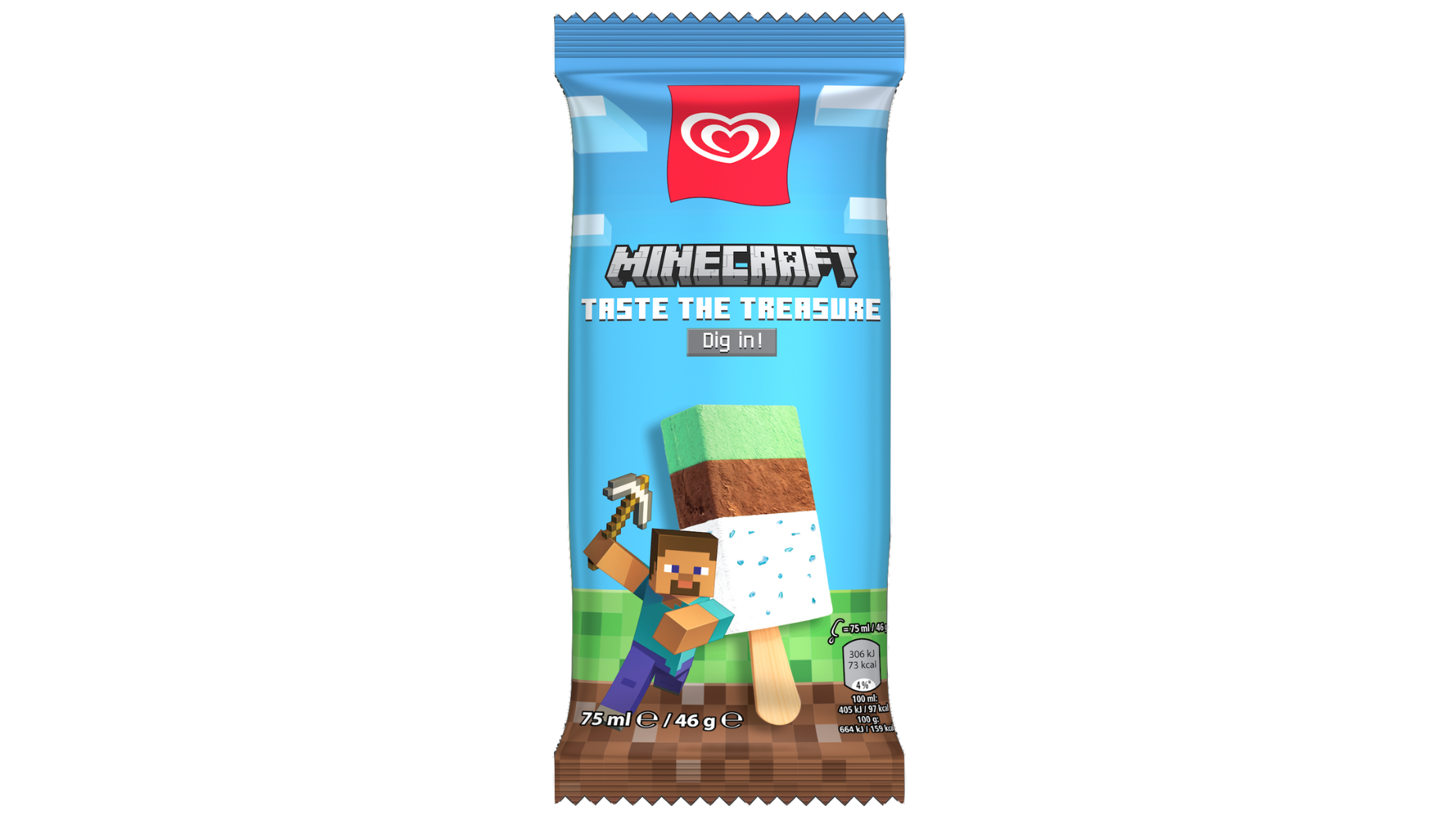 Wall’s Mines Sweet Gold with Minecraft Ice Cream | LBBOnline