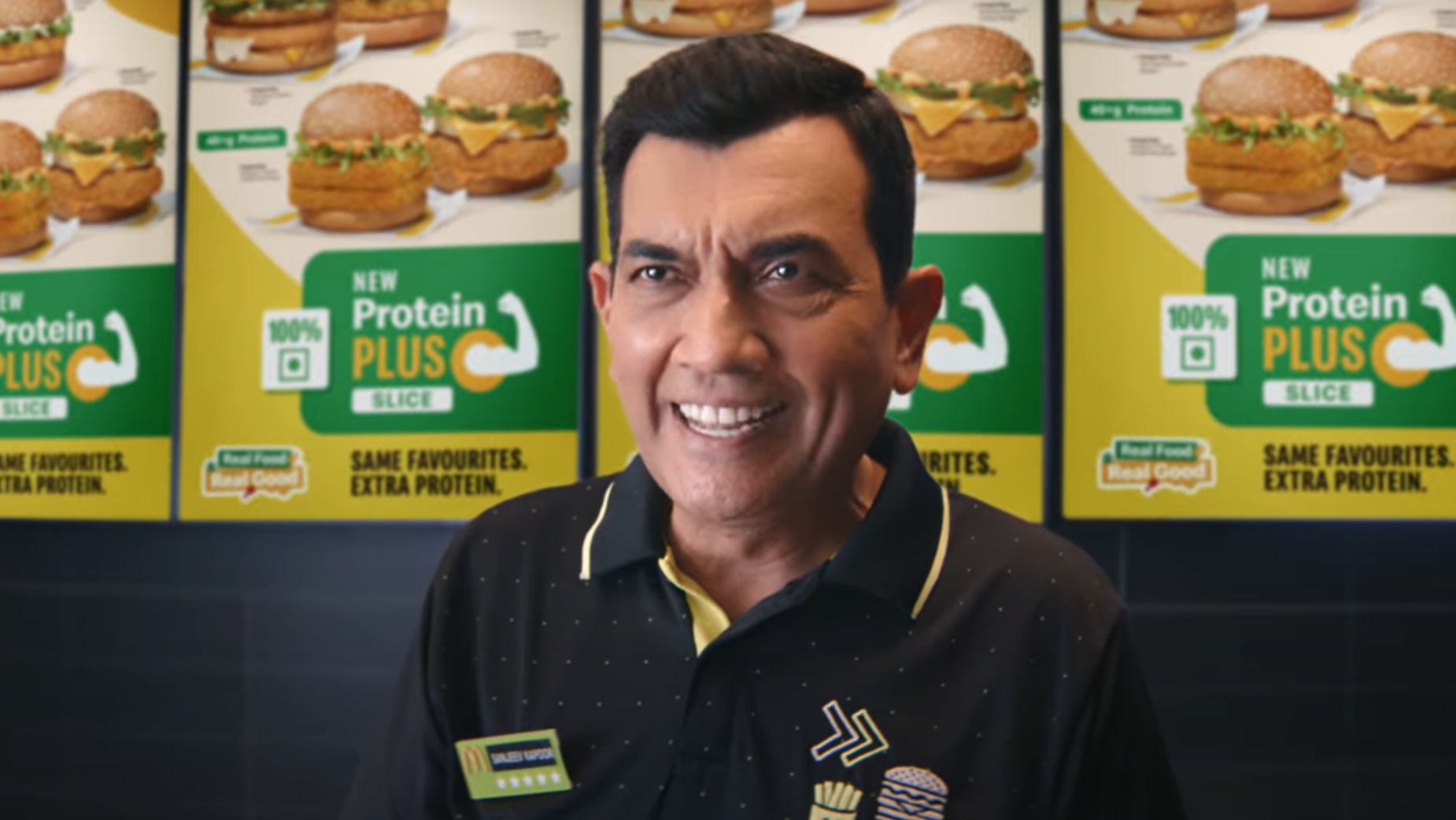 Chef Sanjeev Kapoor Packs in the Protein for McDonald's India Plus Range | LBBOnline