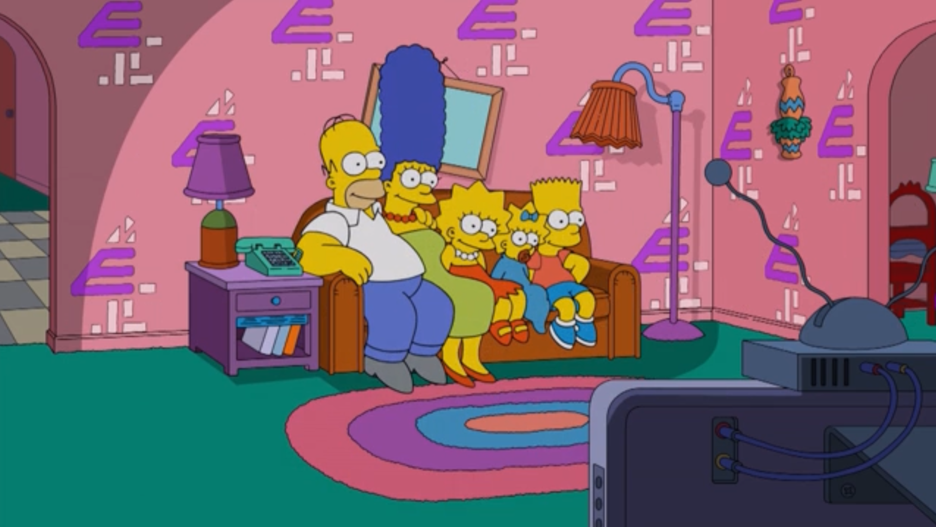 E4 Hijacks 'The Simpsons' Title Sequence in Chaotic Channel Switch-Up ...