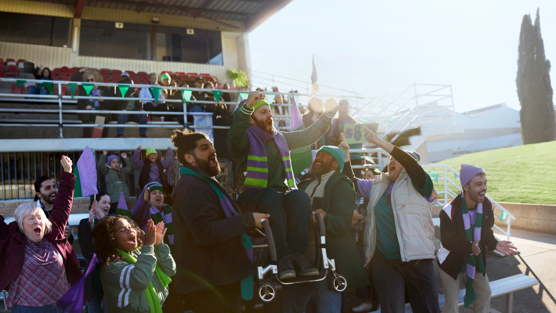 Football Fan Shows Devotion, Man Shaves Partner's Head in Insurer TAL's ...