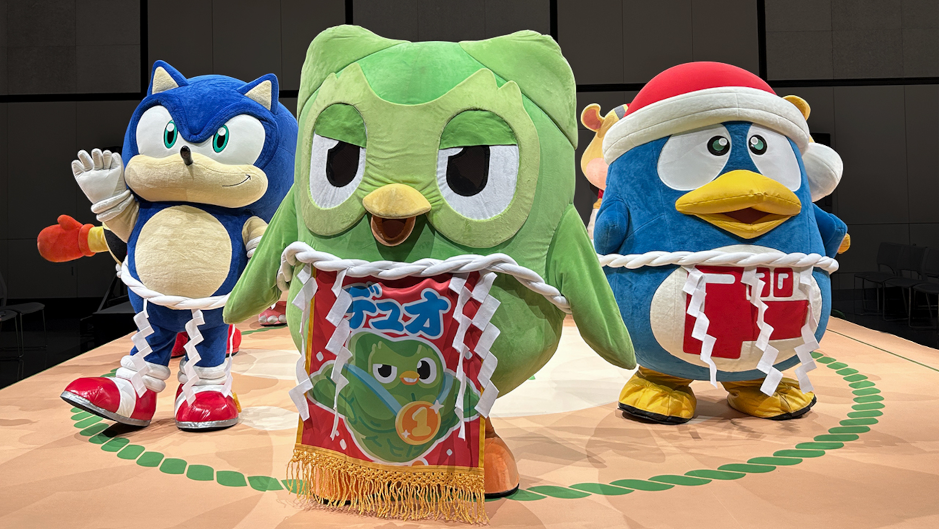 Duolingo's Iconic Owl Stages Mascot Sumo Showdown in Tokyo | LBBOnline