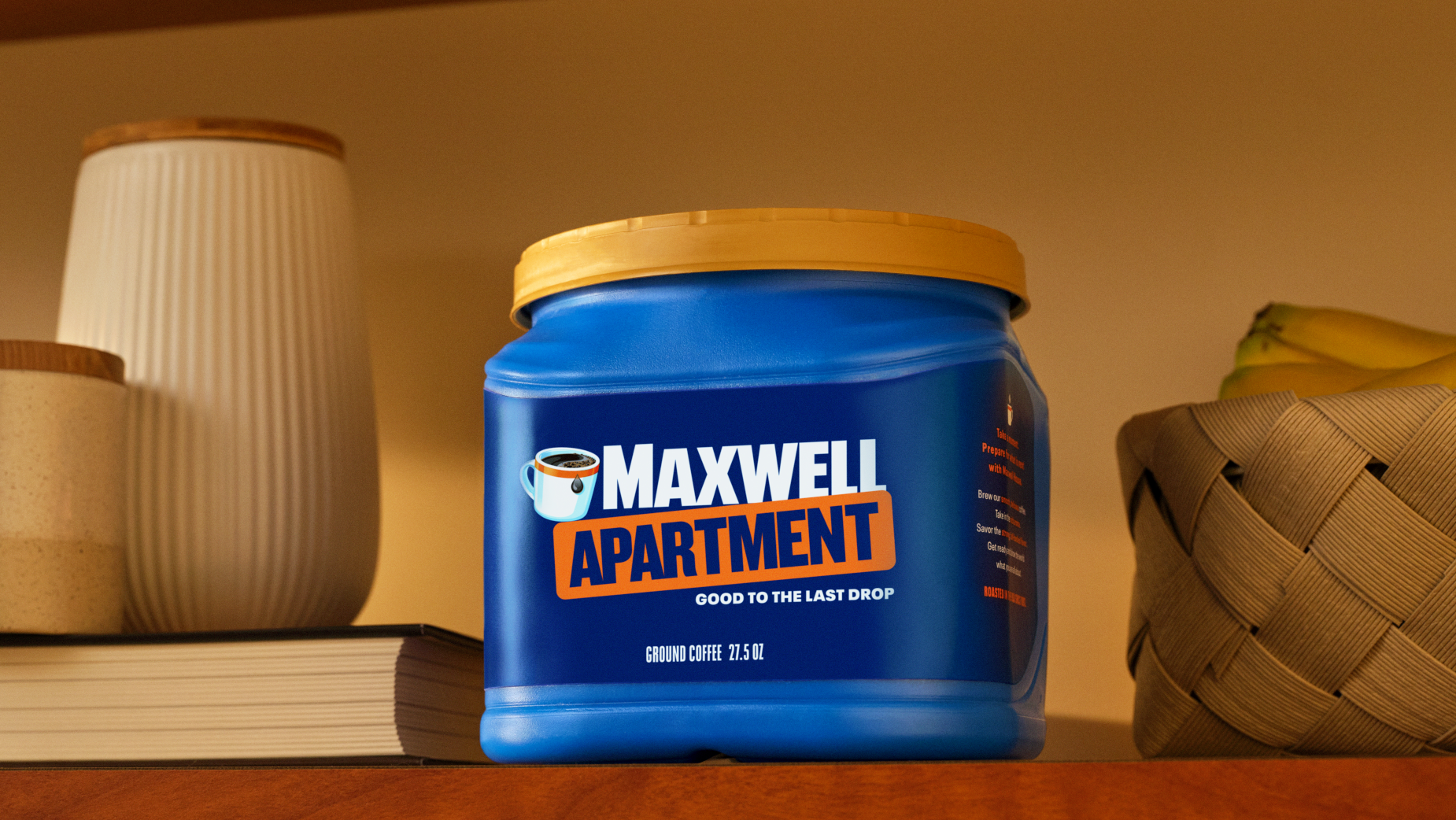 Maxwell House Doubles Down on Value with Apartment Rebrand | LBBOnline