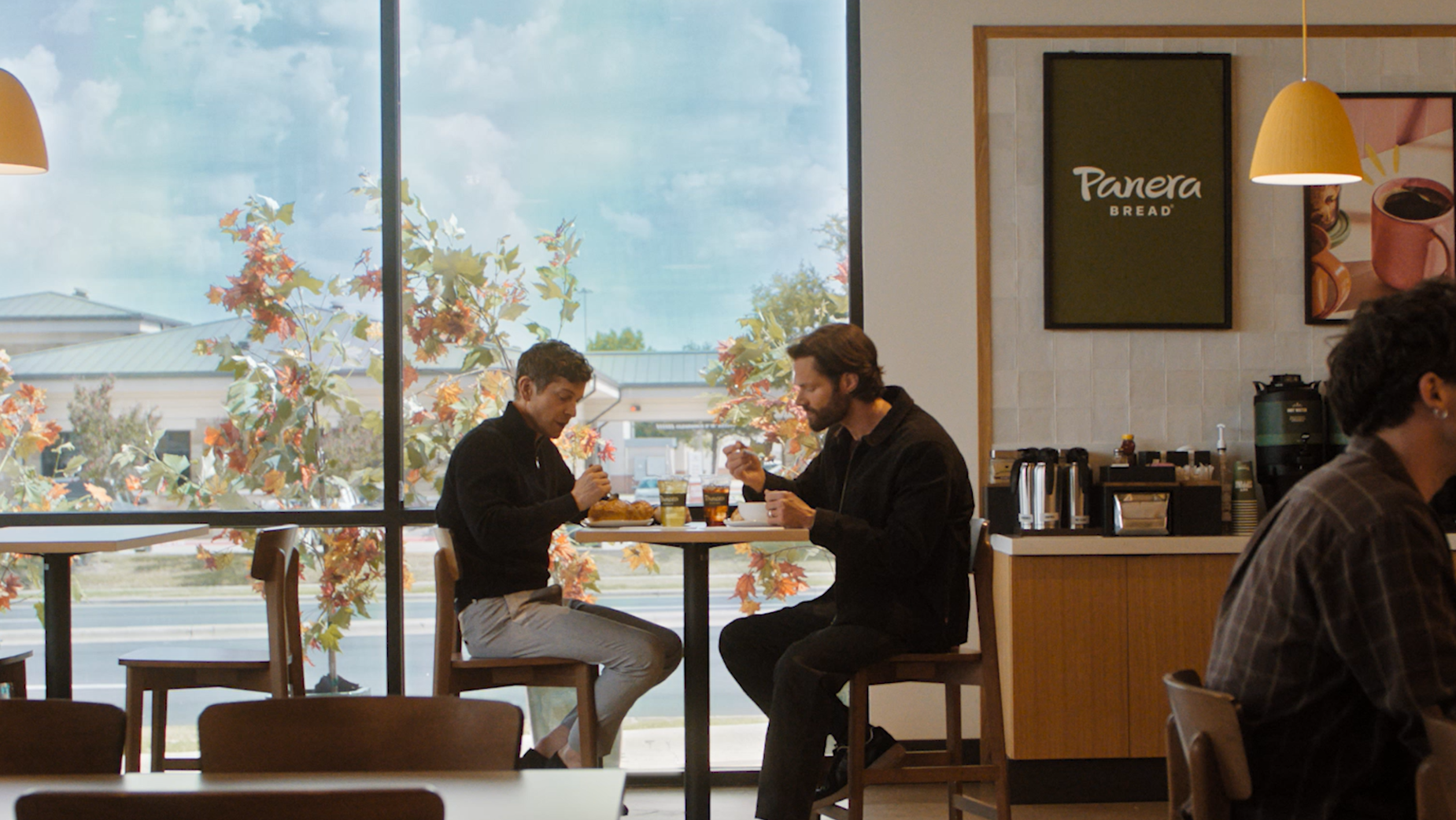Jared Padalecki and Matt Czuchry Find Their Favourites on Panera Bread ...