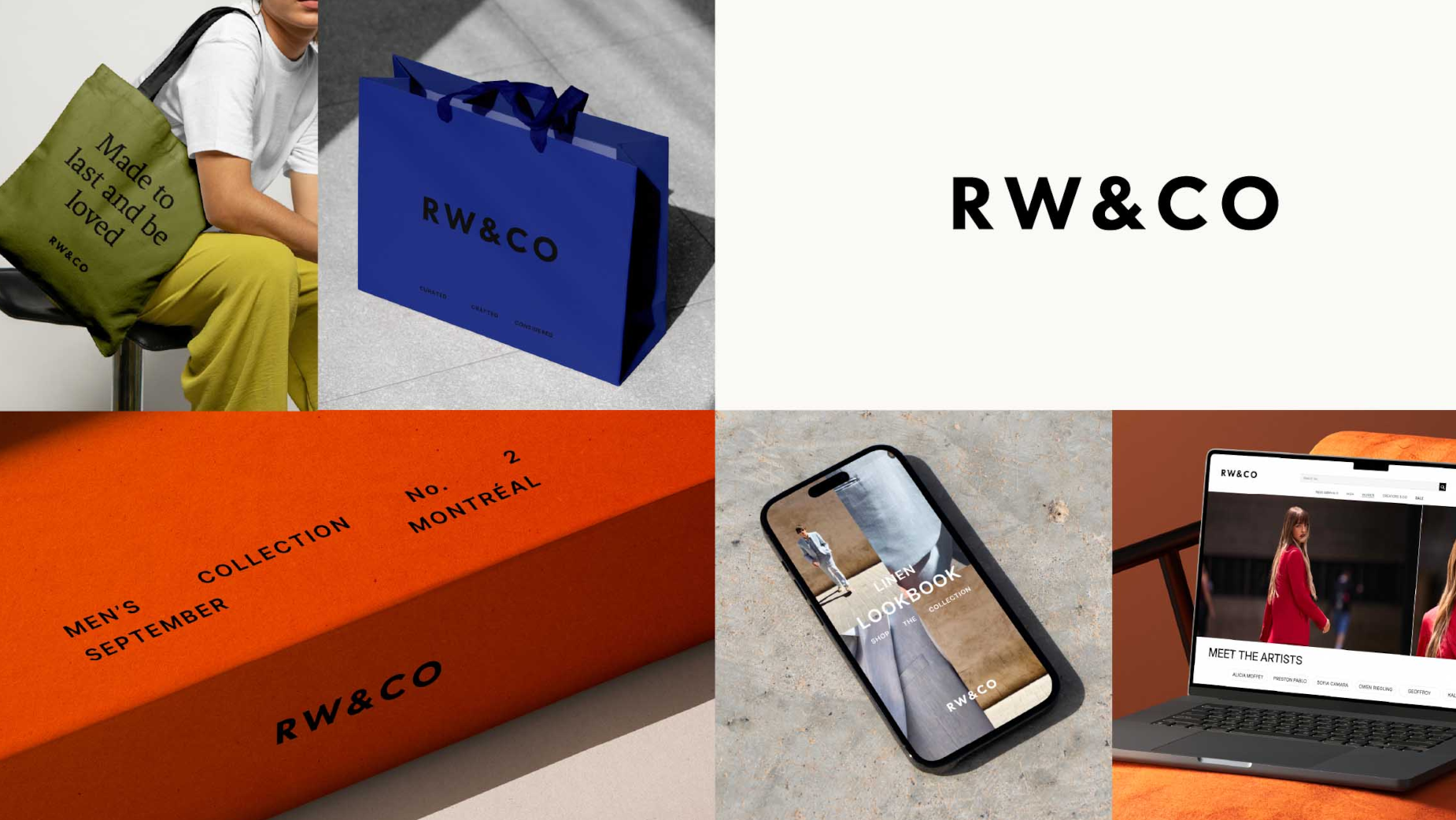 Dalziel & Pow Crafts New Brand Platform and Visual Identity for RW&CO ...