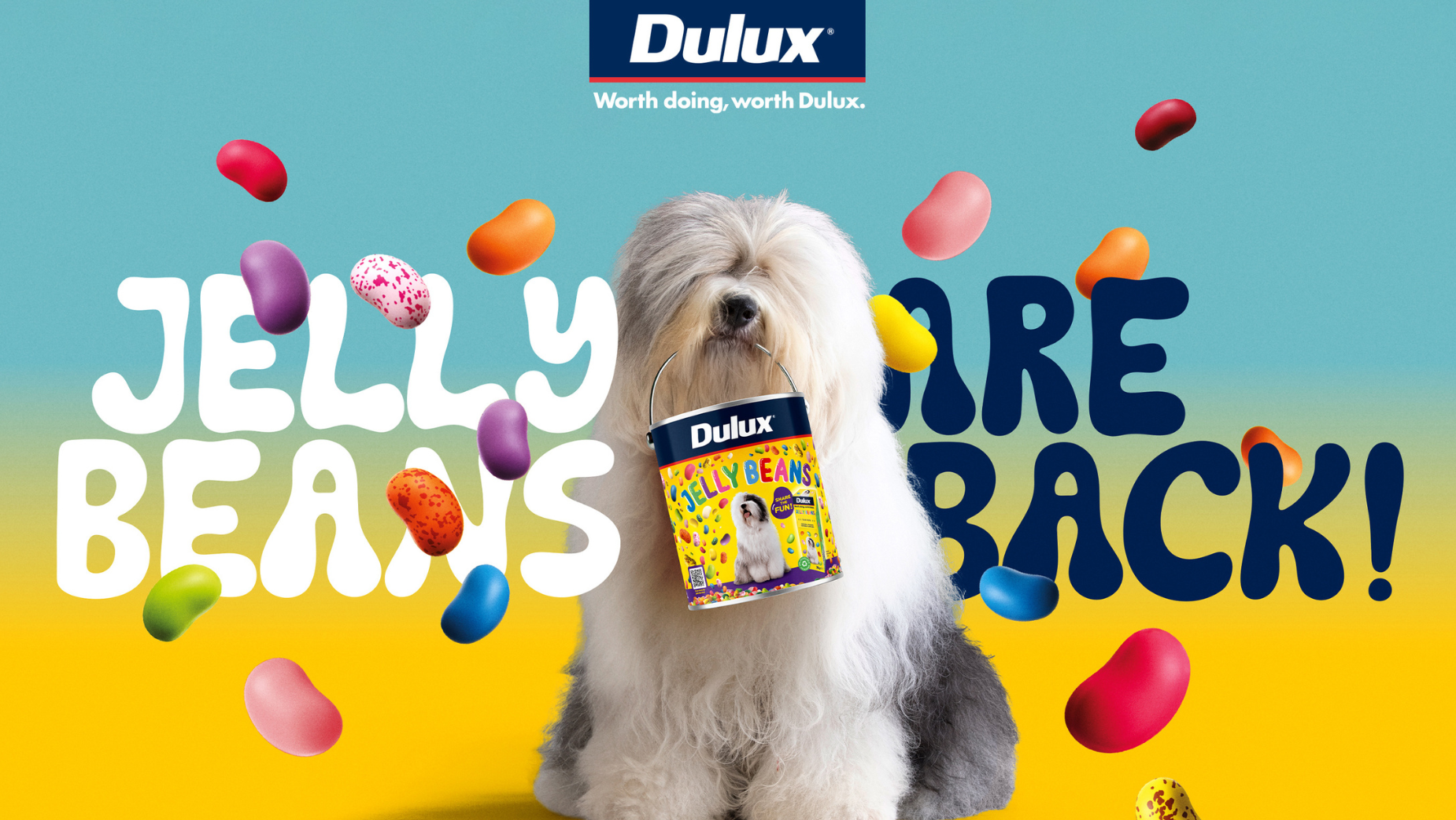 Dulux Holds Australia's Biggest-Ever Jelly Bean Guessing Competition in Revived Campaign | LBBOnline