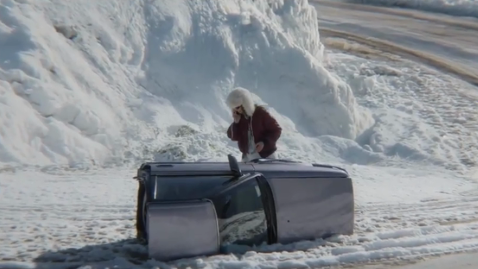 Car Breaks in Half, Sending Passenger on Surreal Journey in Colenso Work | LBBOnline