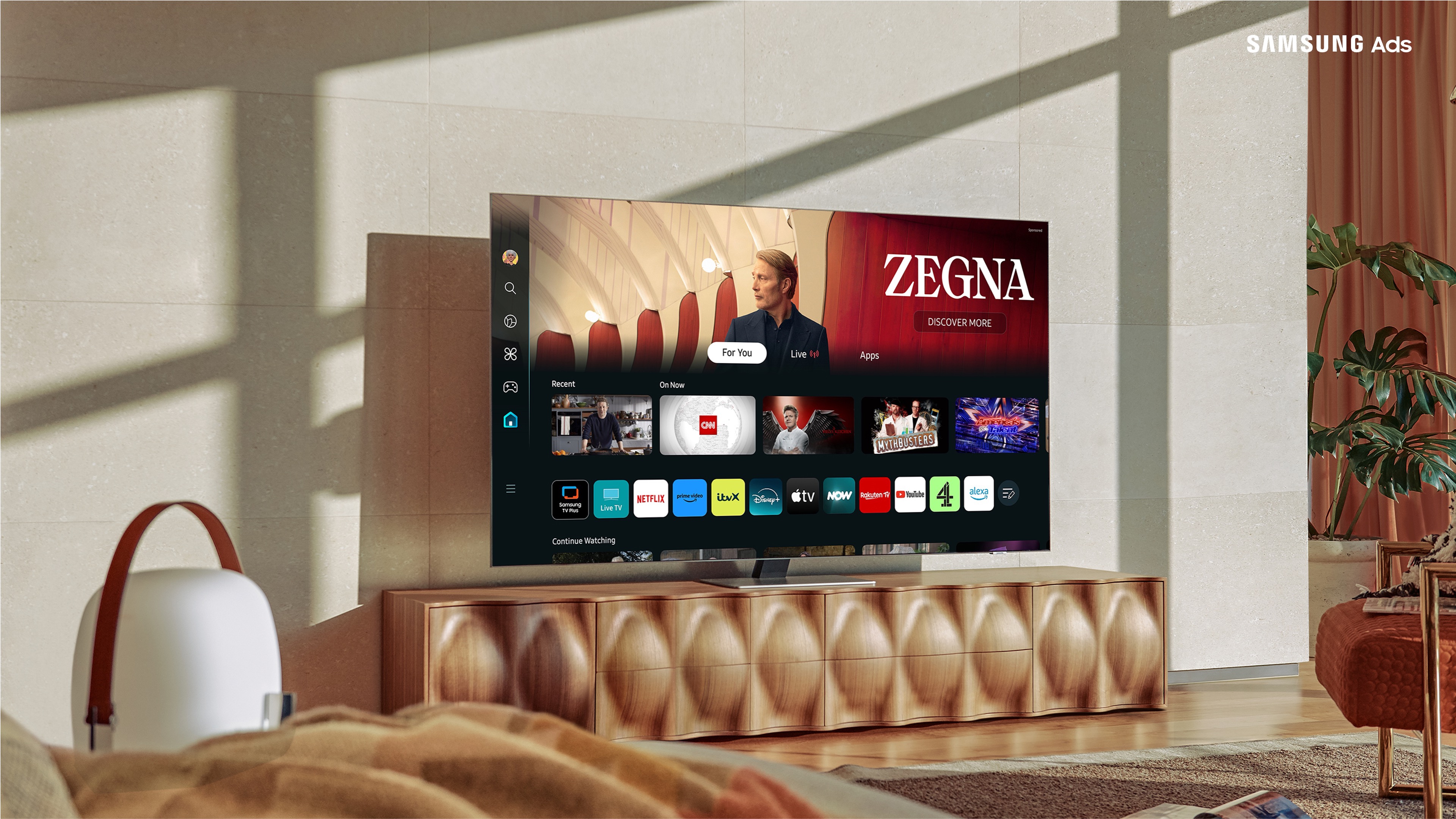 Samsung Ads Make Home Screen New Front Row for Brands | LBBOnline