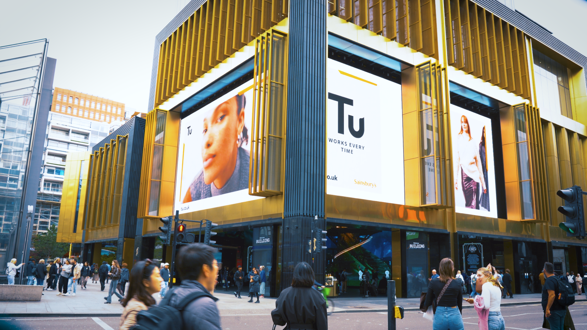 Tu Takes Over Outernet London for AW25 Campaign | LBBOnline