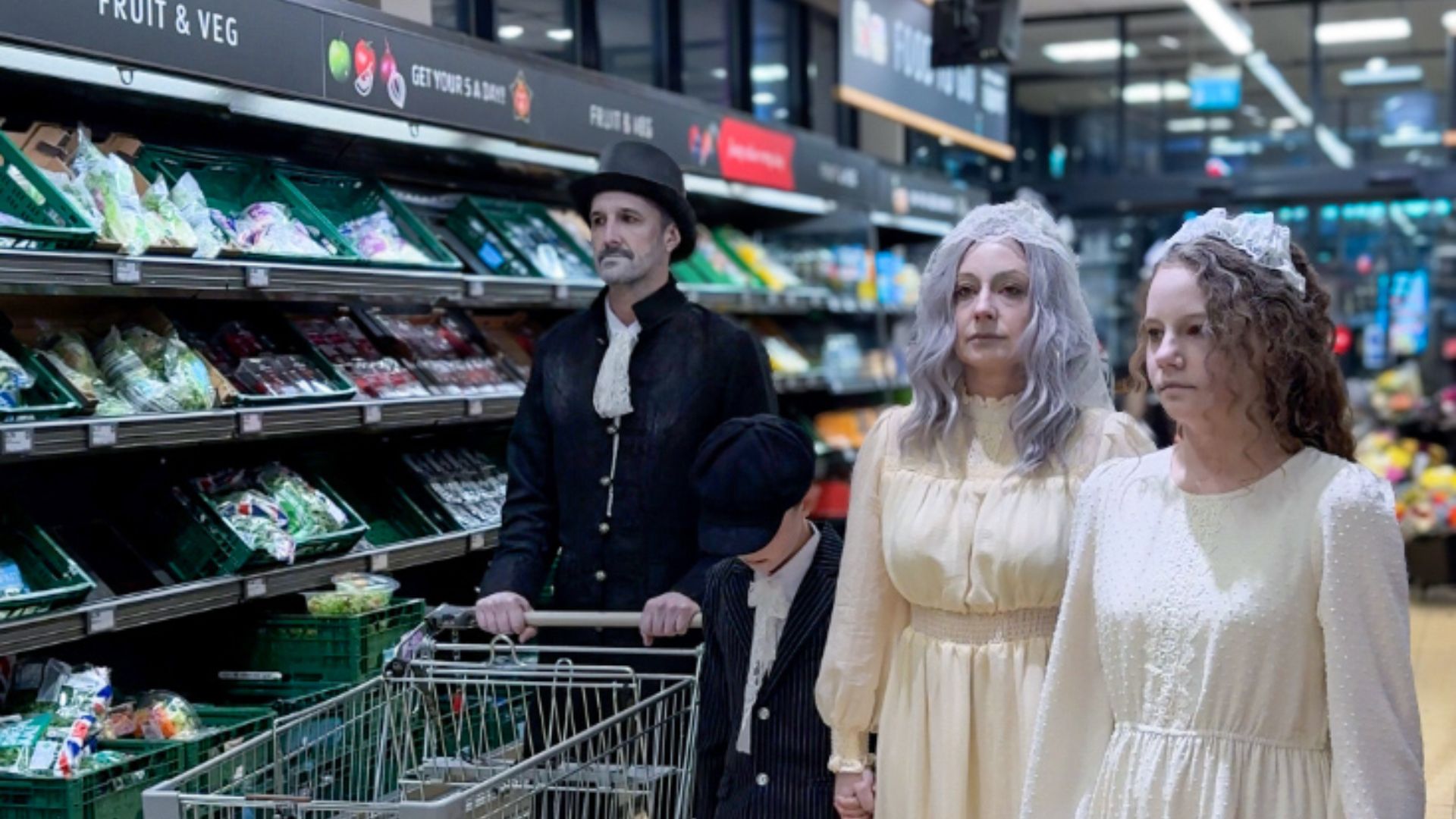 Aldi UK Haunts Middle Aisle with Playful Ghosts for Halloween | LBBOnline