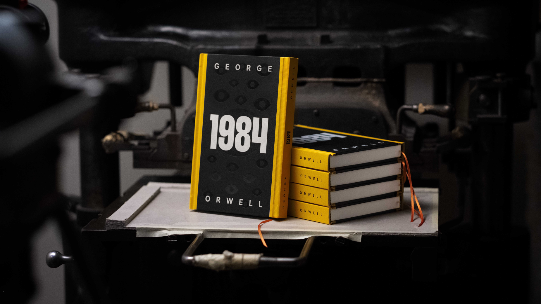George Orwell's 1984 Becomes World’s First Double-Bound Book | LBBOnline