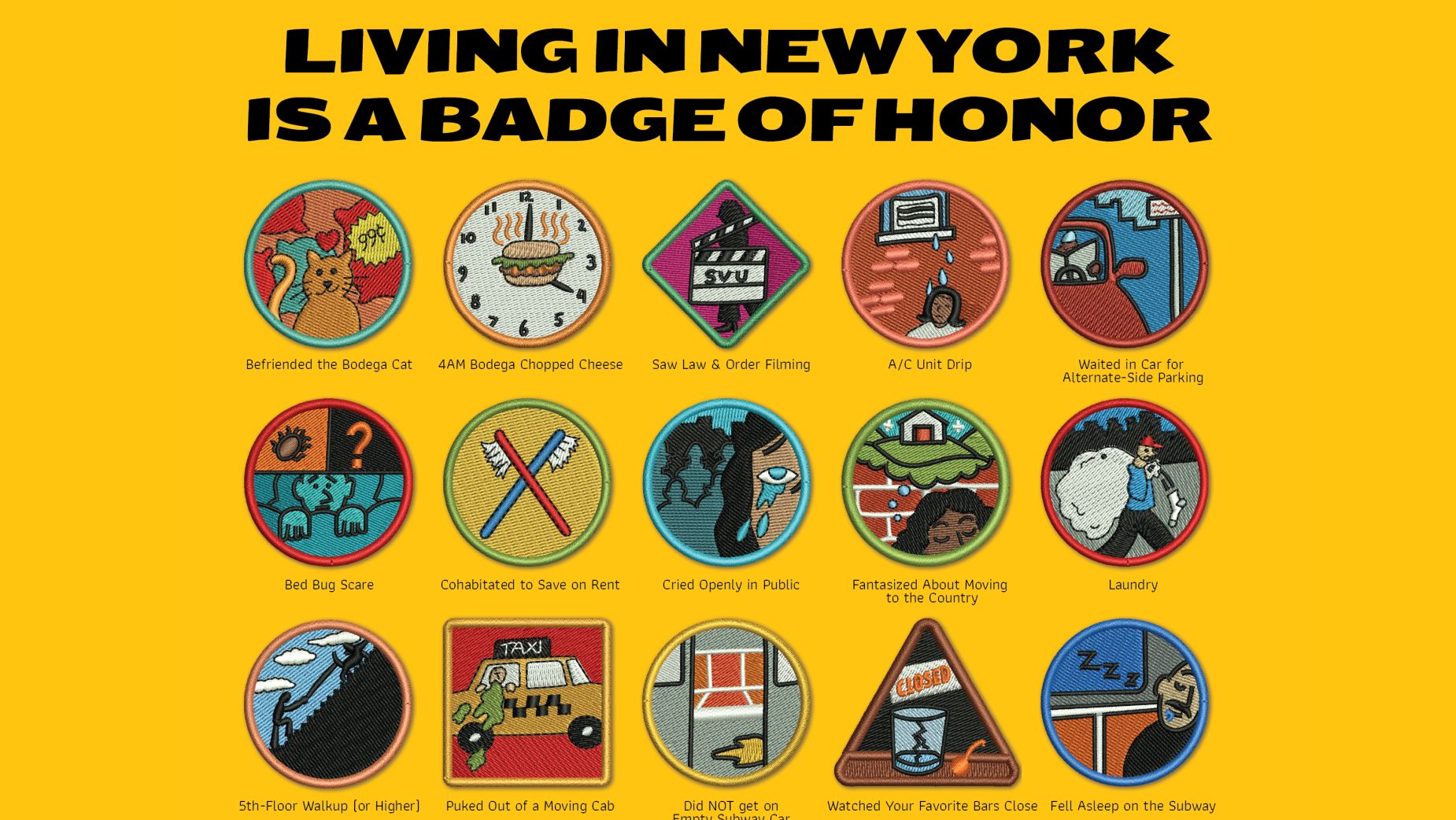 Zulu Alpha Kilo NY Launches Limited-Edition NYC Merit Badges to Support ...
