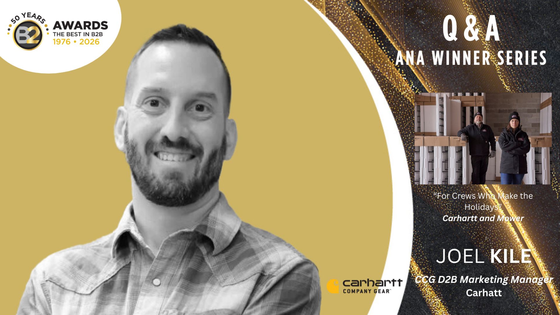 ANA Winners Series: Joel Kile | LBBOnline