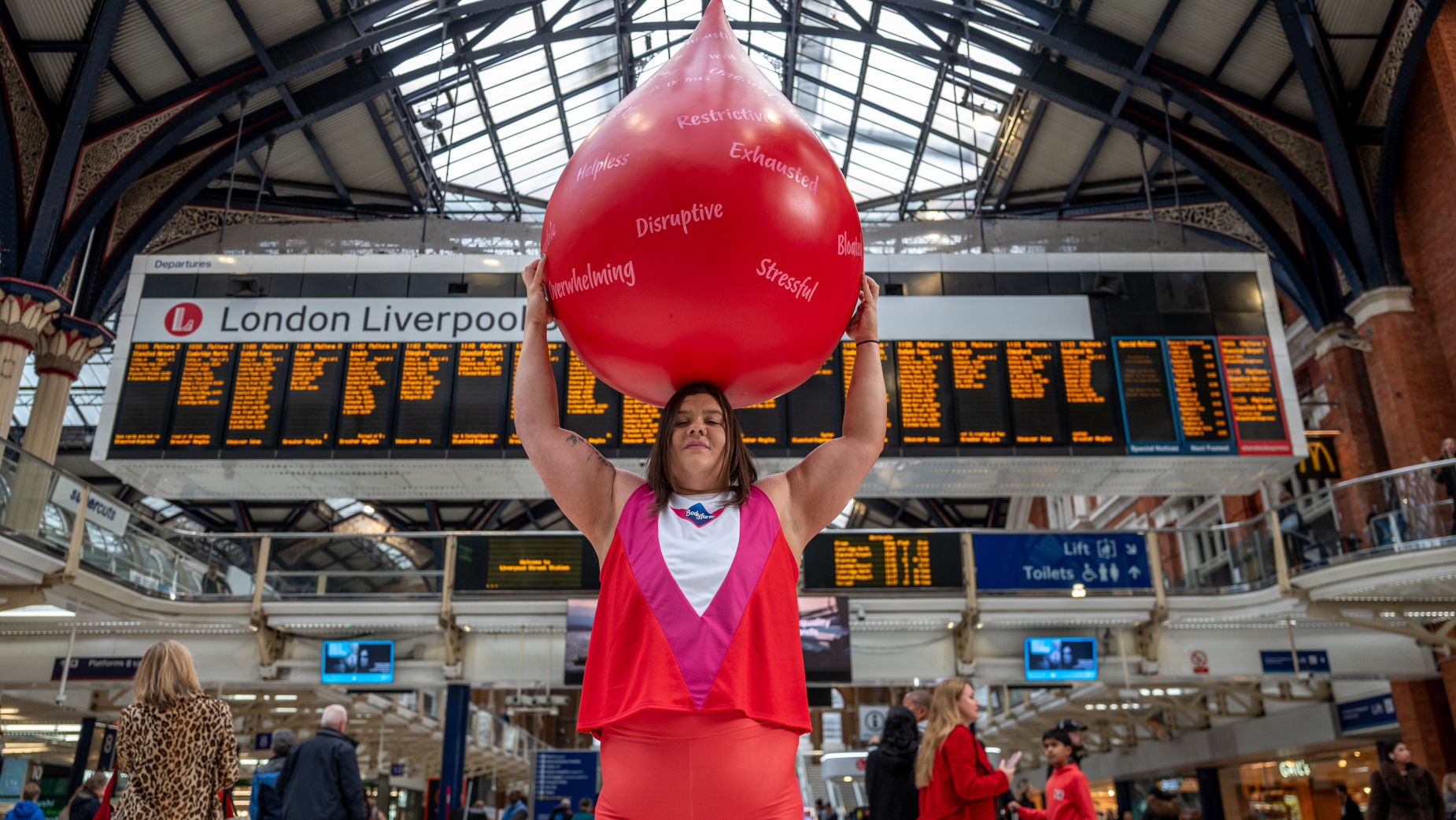 Bodyform Enlists World’s Strongest Woman to Reveal Hidden Weight of ...