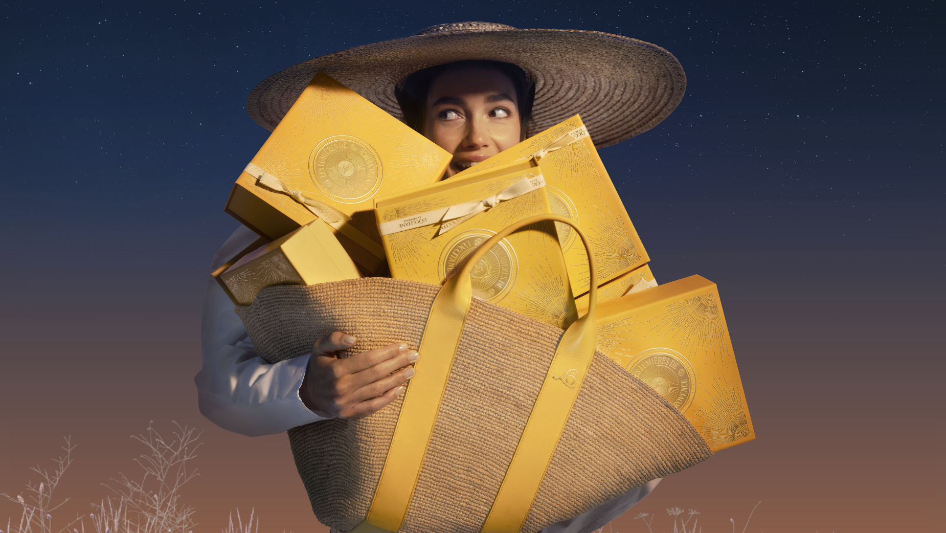 L’Occitane Transforms Iconic Yellow Boxes Into Beacons of Festive Magic | LBBOnline