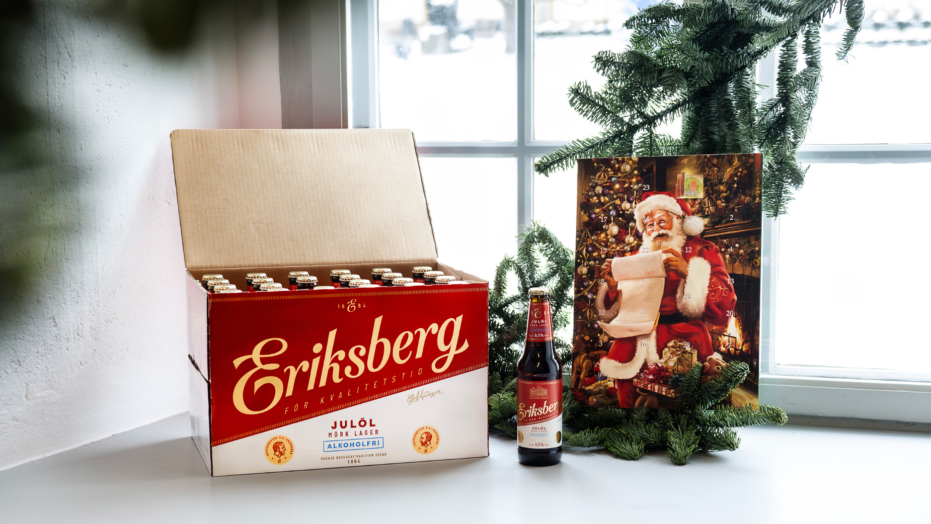 Swedish Beer Brand Eriksberg Turns Classic 24-Pack into Advent Calendar ...