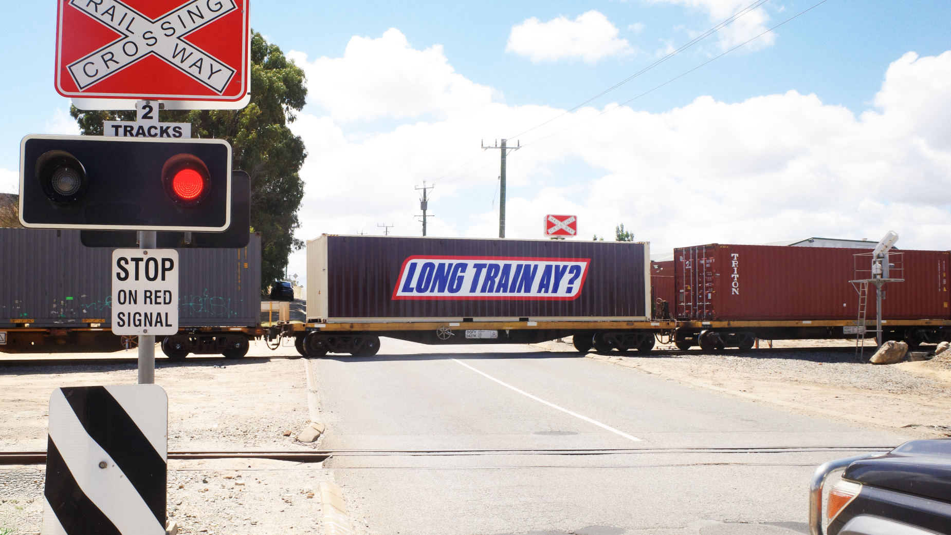 SNICKERS Reimagines Freight Train as Moving Billboard | LBBOnline