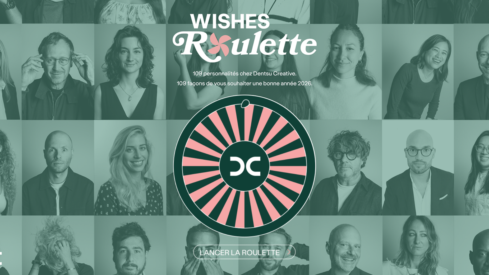 DENTSU CREATIVE France Spins the New Year with ‘Wishes Roulette ...