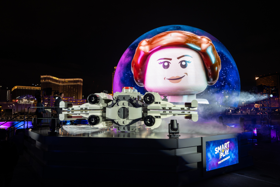 LEGO Turns the Las Vegas Sphere | BM Outdoor