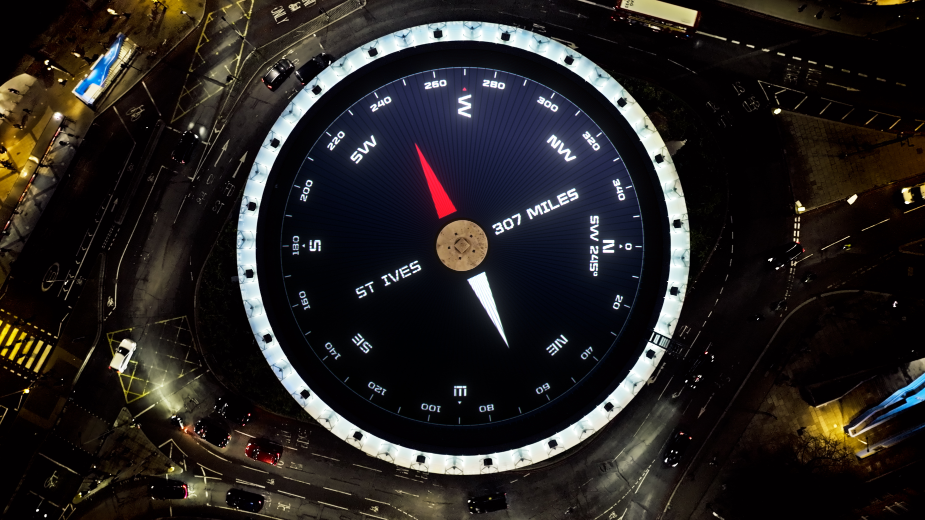 Car Brand OMODA JAECOO Turns London's BFI IMAX into Giant Compass ...