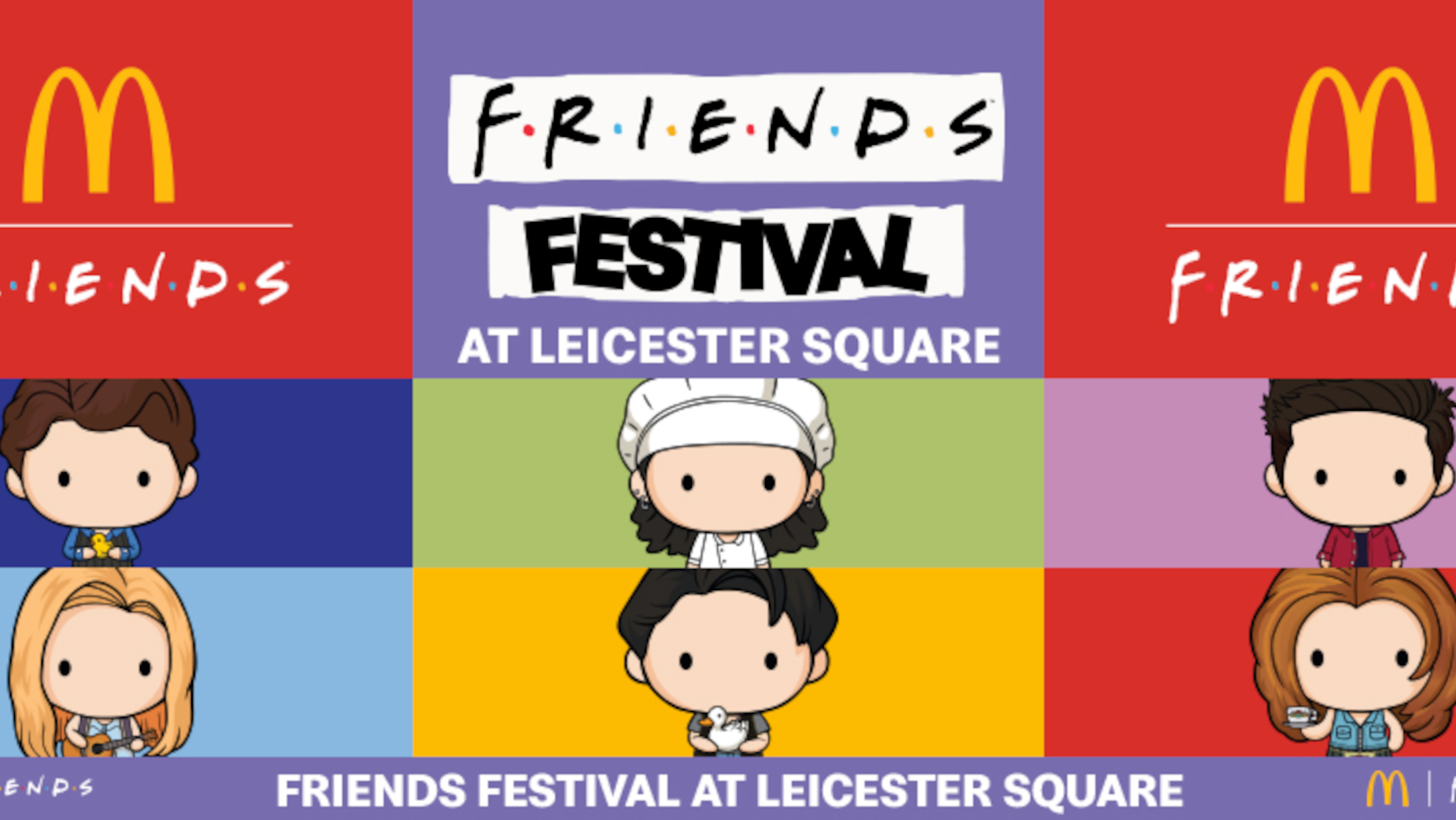 McDonald’s 'Friends Festival' Descends on Leicester Square | LBBOnline