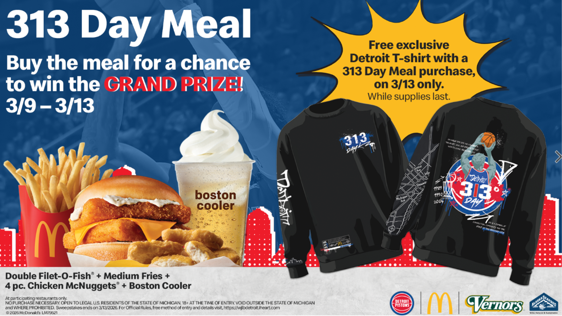 McDonald's Double Down on Love for Detroit with Return of 313 Day ...