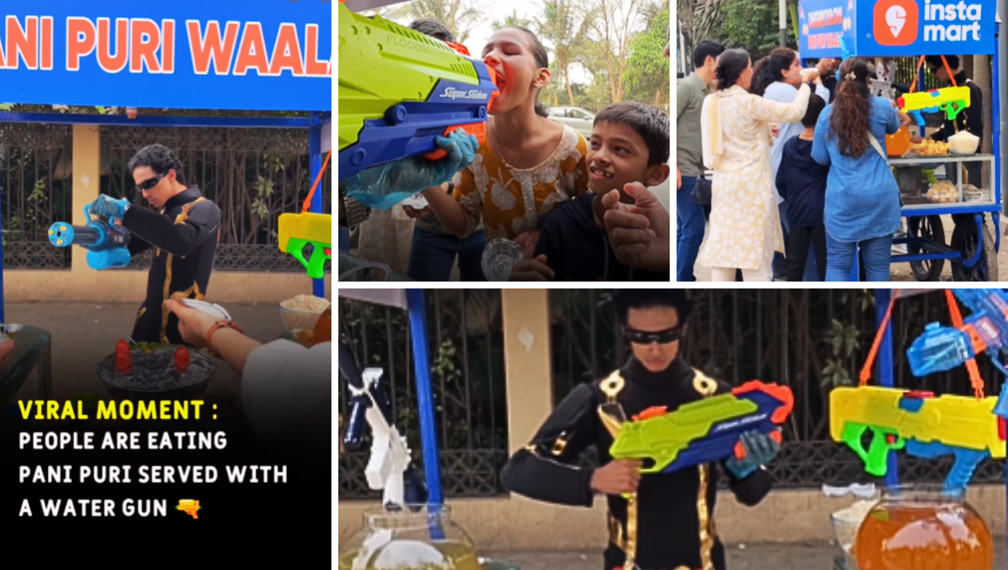 How Instamart Drove Sales and Virality Through Pani Puri Water Guns ...
