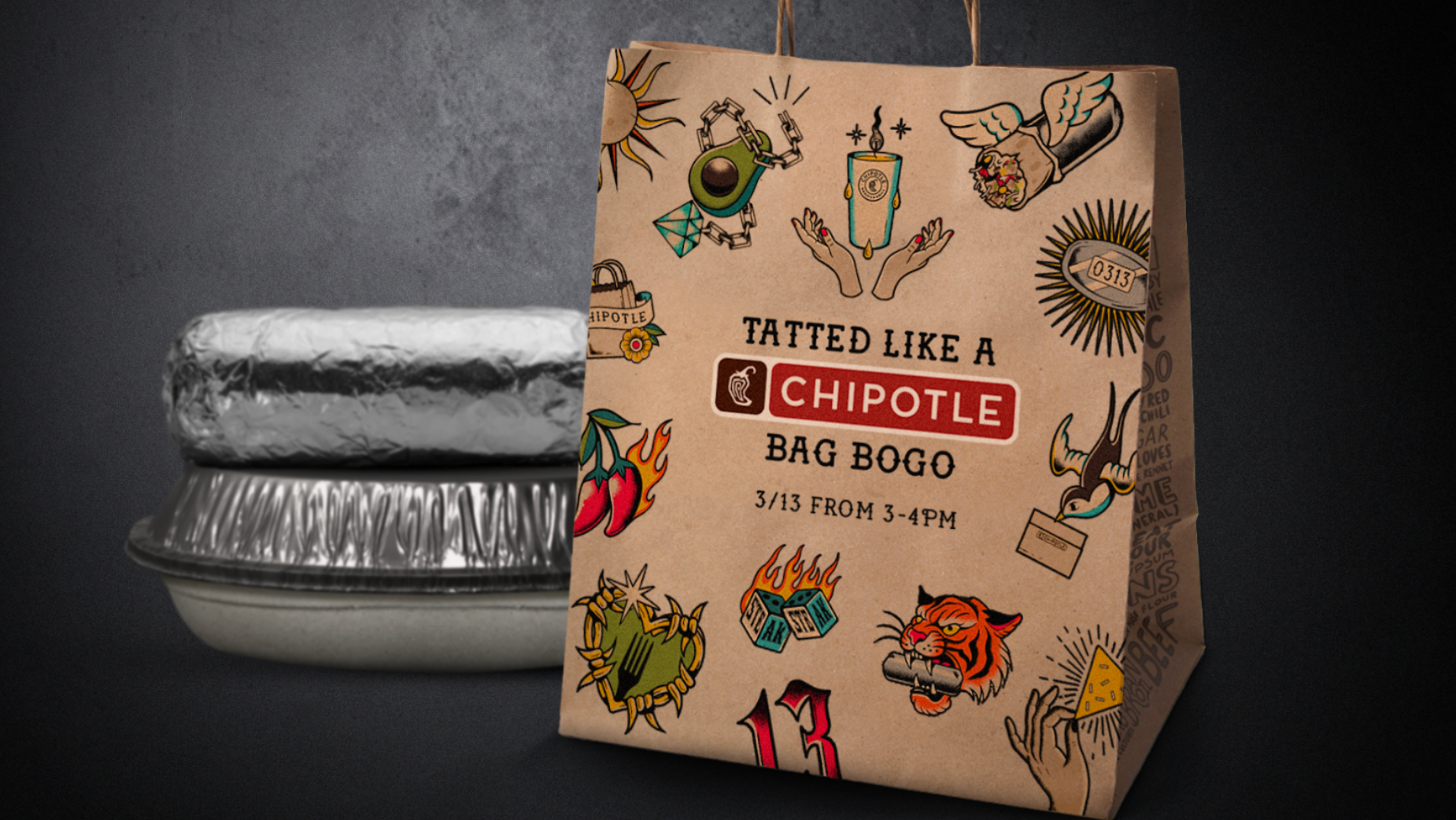 Chipotle Revives 'Tatted Like a Chipotle Bag' BOGO with Swae Lee ...