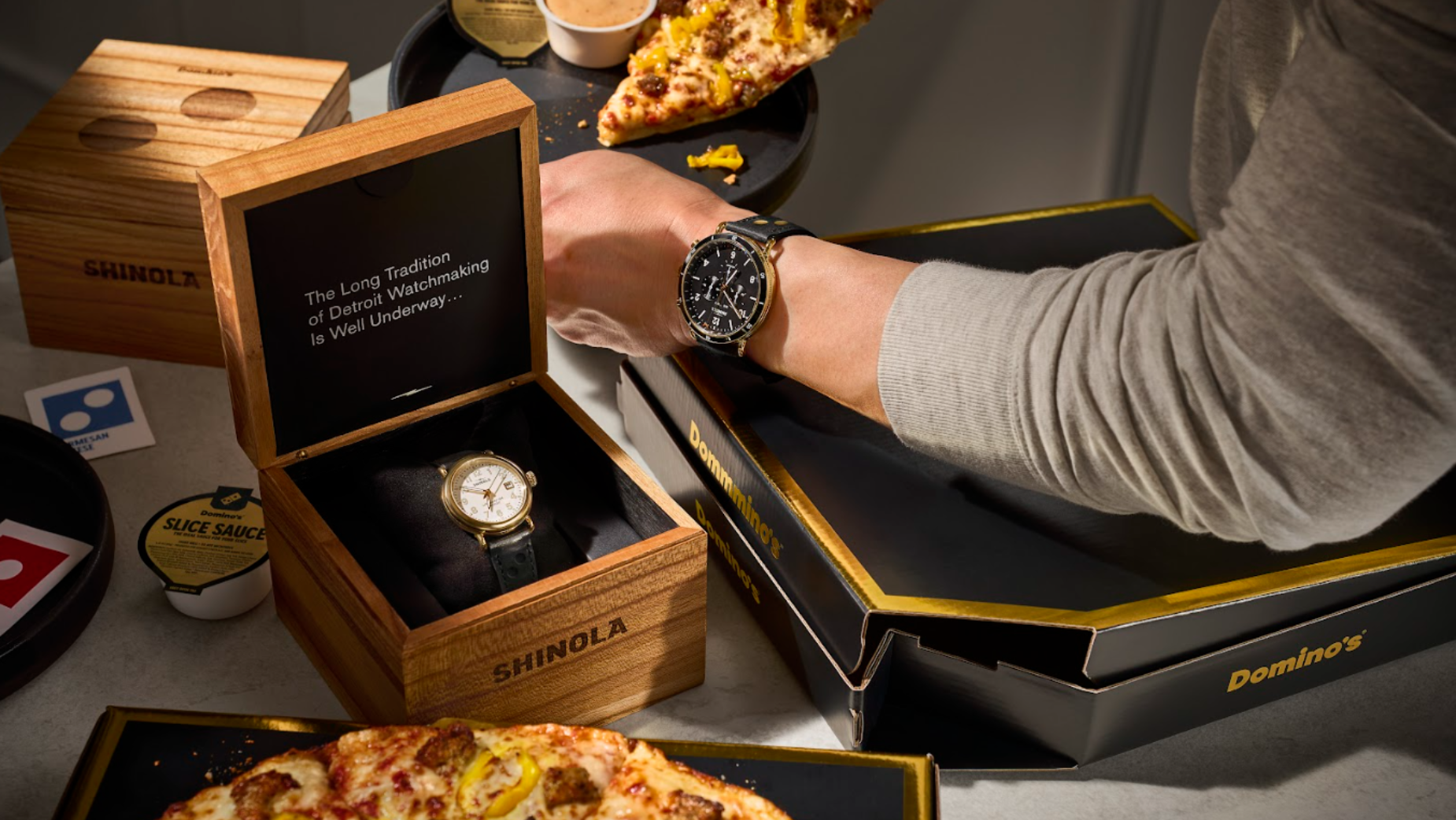 Domino’s Celebrates Signature Sauce with Exclusive Shinola Watch ...