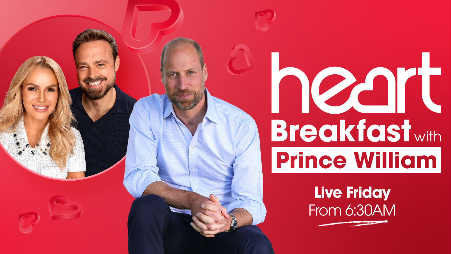 Prince William Invites Heart Breakfast to Broadcast Live from the Isles ...