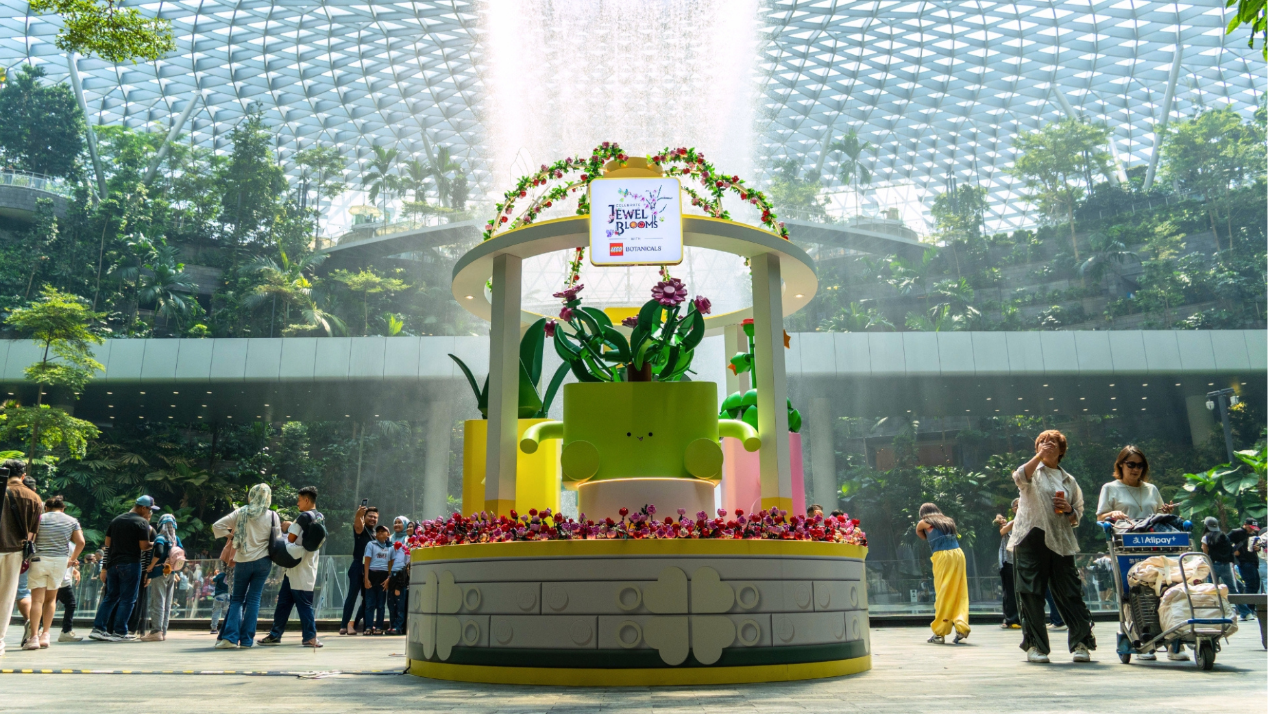 Floral LEGO World Takes Over Jewel Changi Airport | LBBOnline
