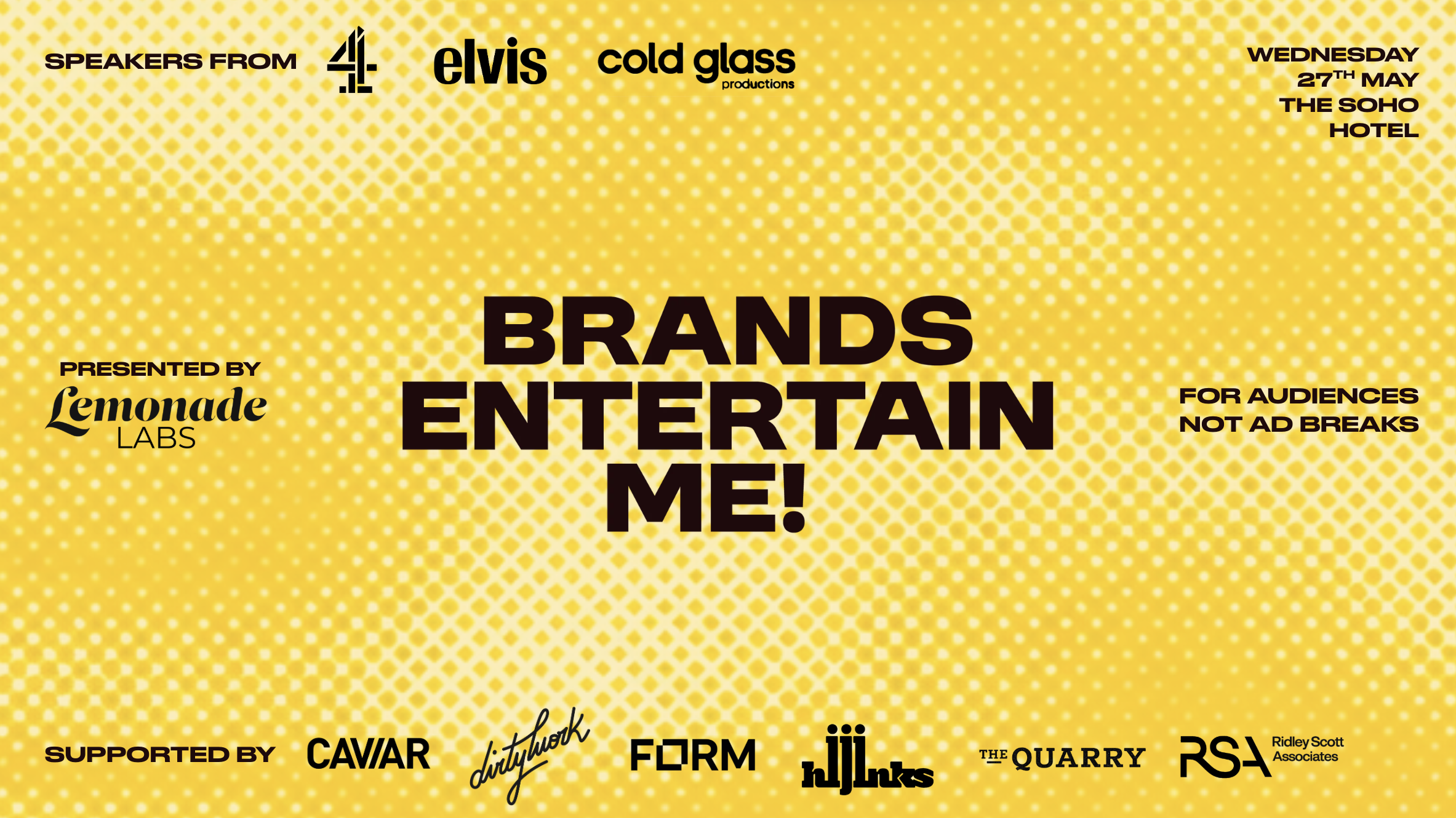 Lemonade Labs Launches with Brands Entertain Me Event | LBBOnline